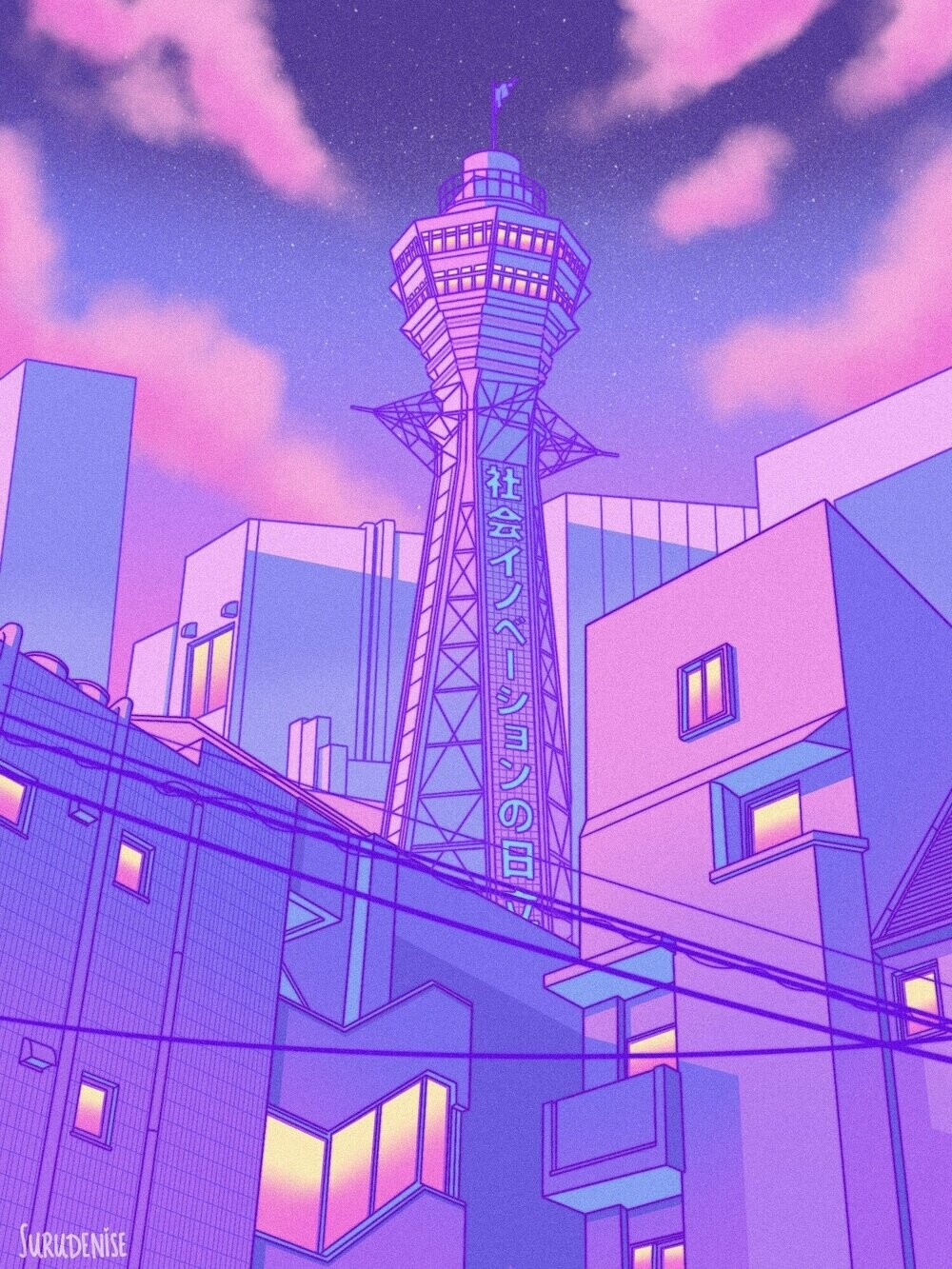 ArtStation - Osaka Tower