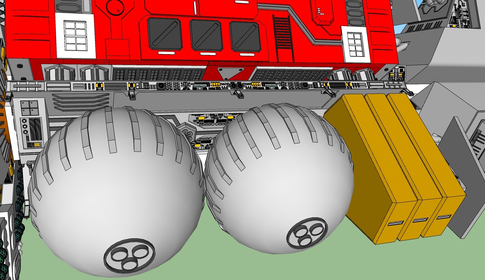 Balint More Saghi - Kiith Somtaaw mothership "Kuun-Lan" based on ...