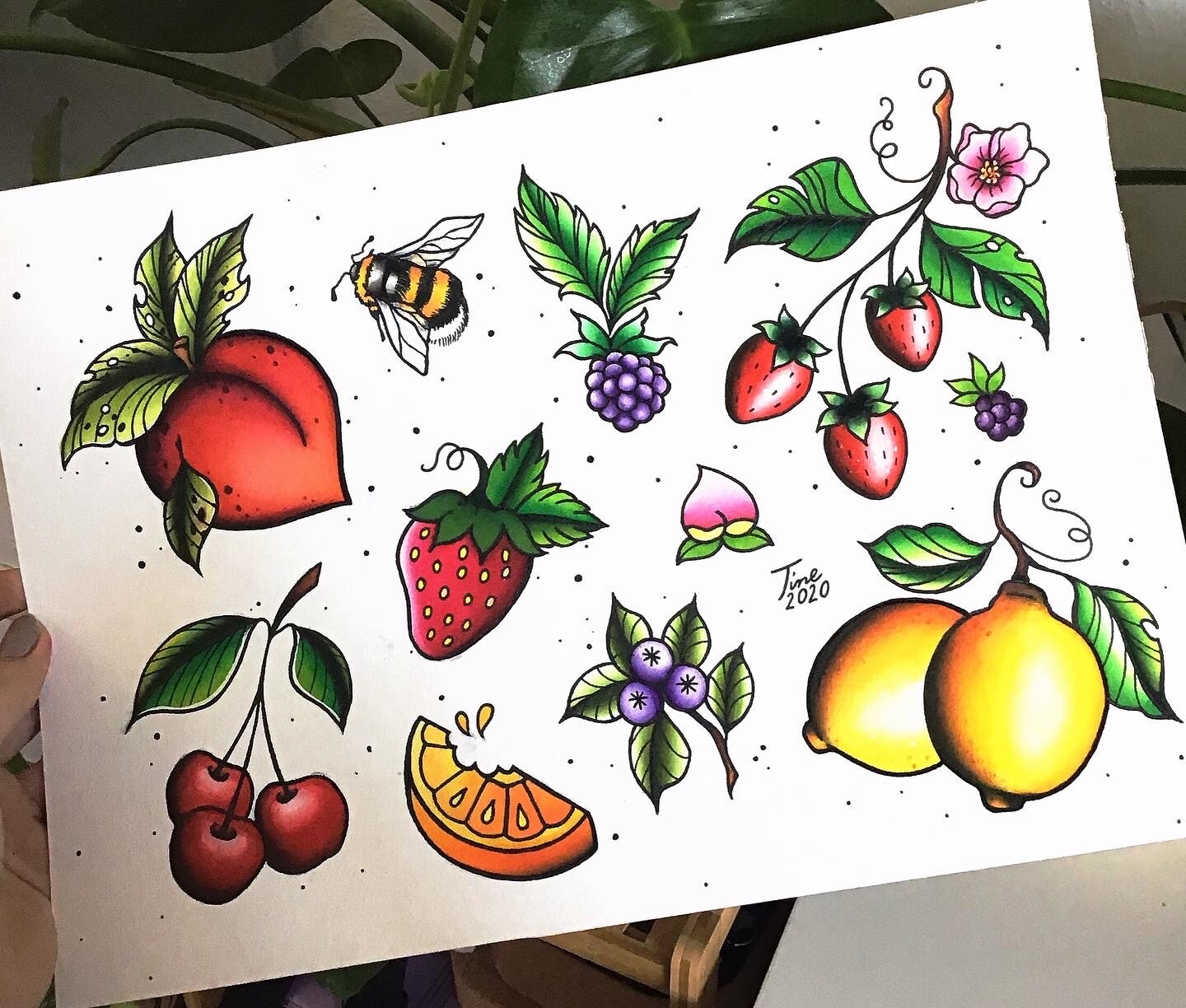 ArtStation - Fruity Flash Sheet