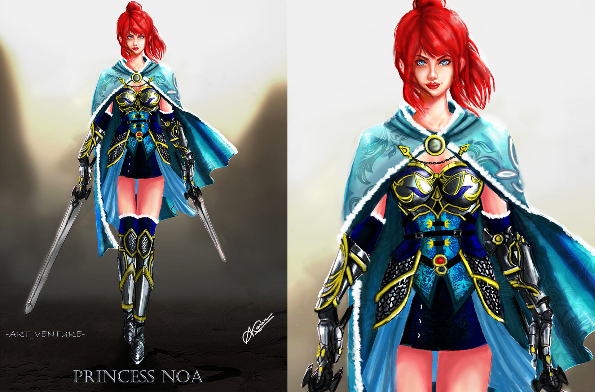 ArtStation - Princess Noa