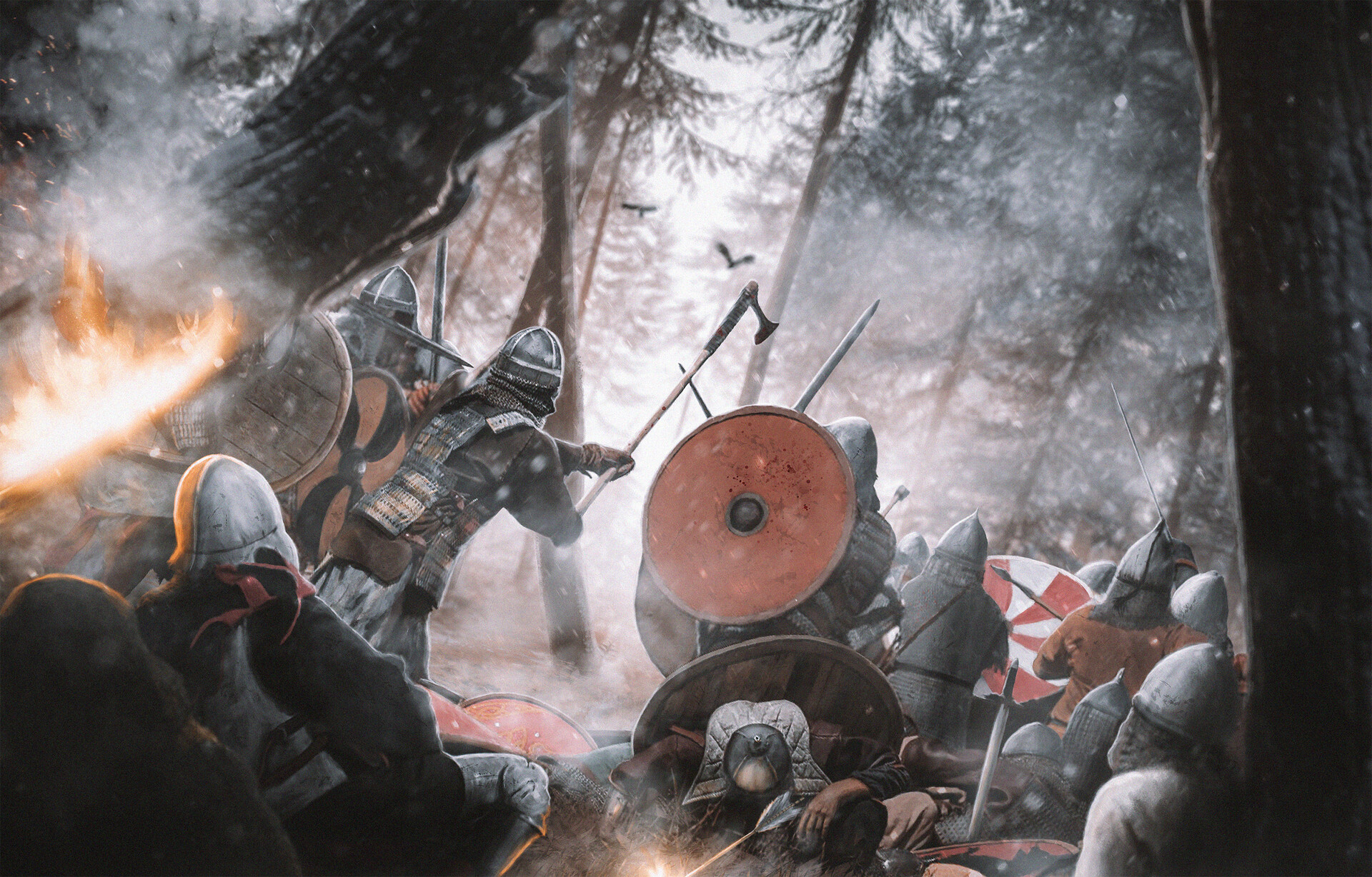 ArtStation - Slaughter in the forest