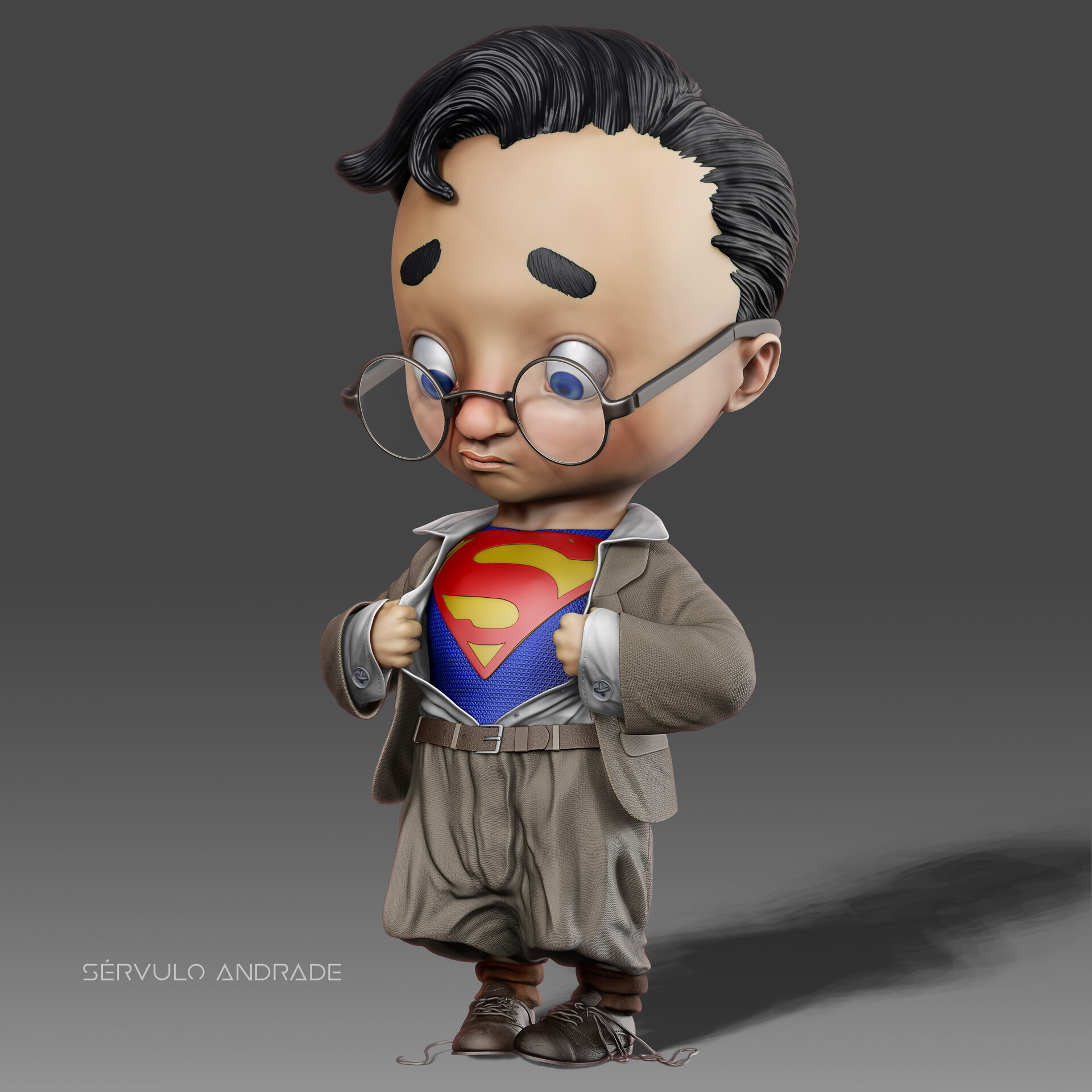 ArtStation - Little Superman