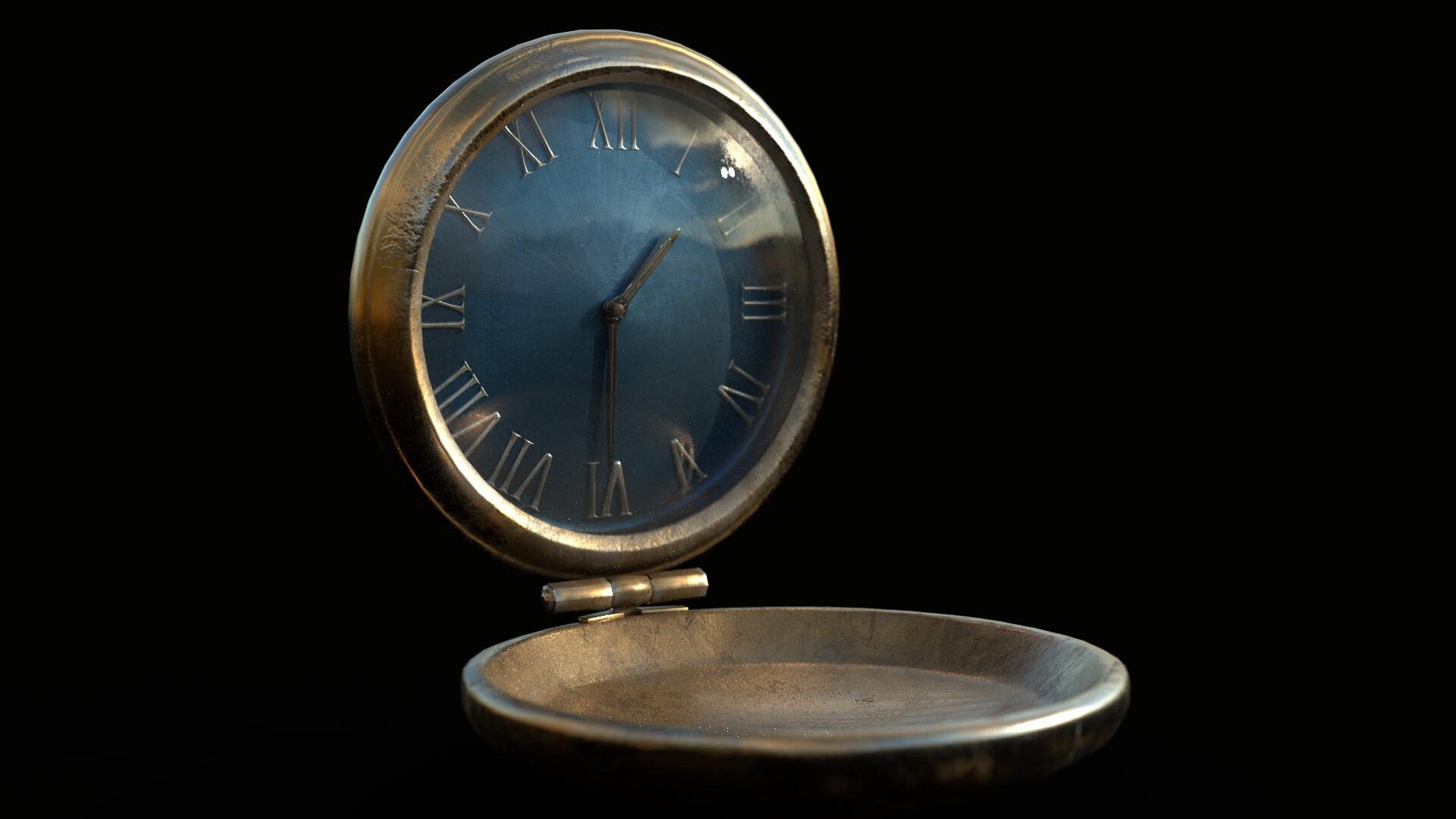 ArtStation - Pocket Watch High Poly