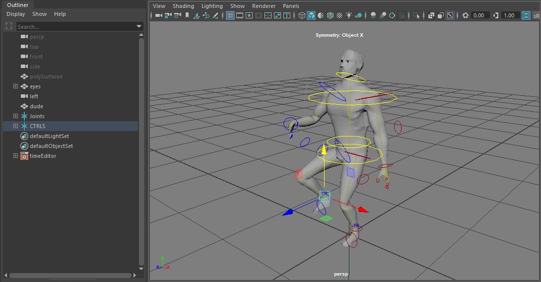 ArtStation - Basic Man Rig