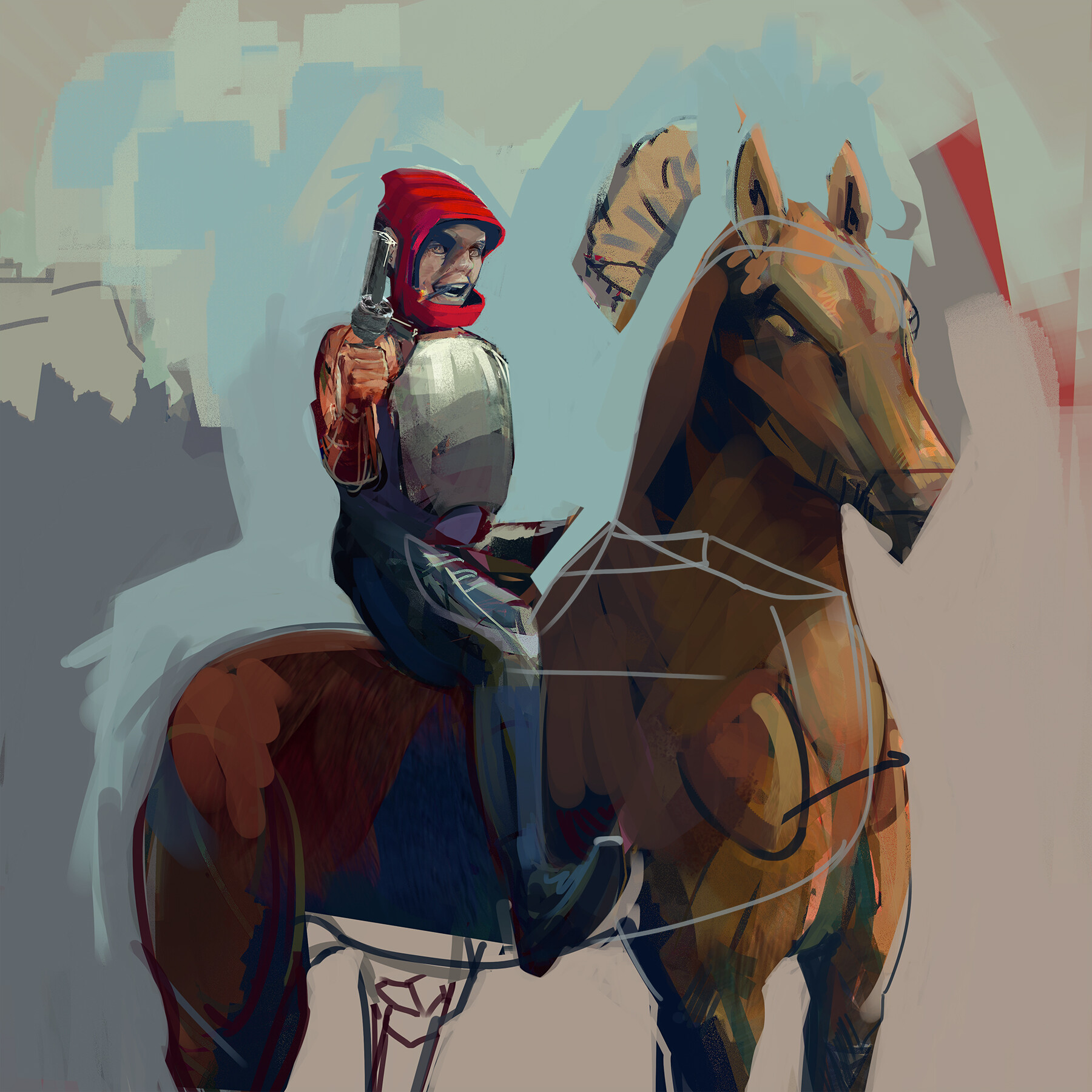 ArtStation - [WIP] Rust Cult Leader "Father Rusty"