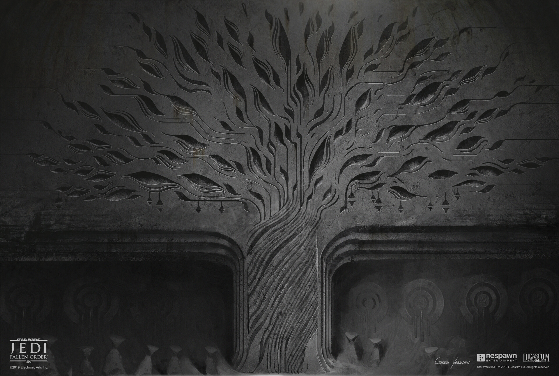 Gabriel Yeganyan - Zeffo Planet Murals