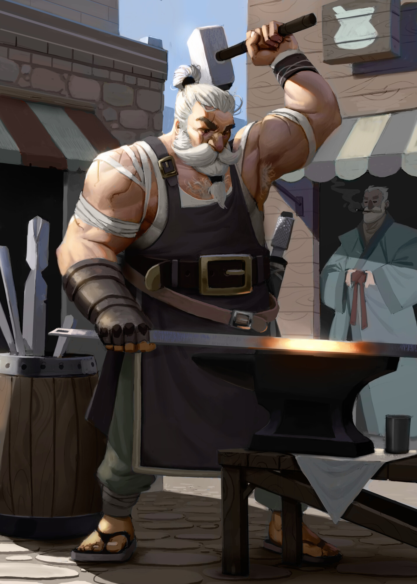 ArtStation - Blacksmith (Color)