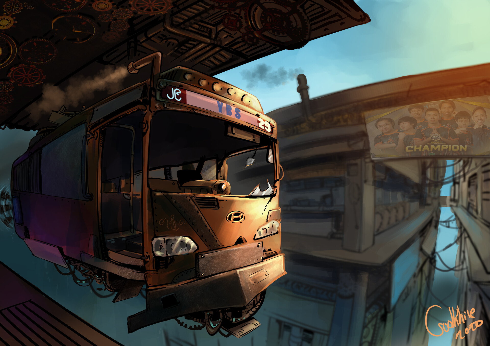 ArtStation - Myanmar YBS