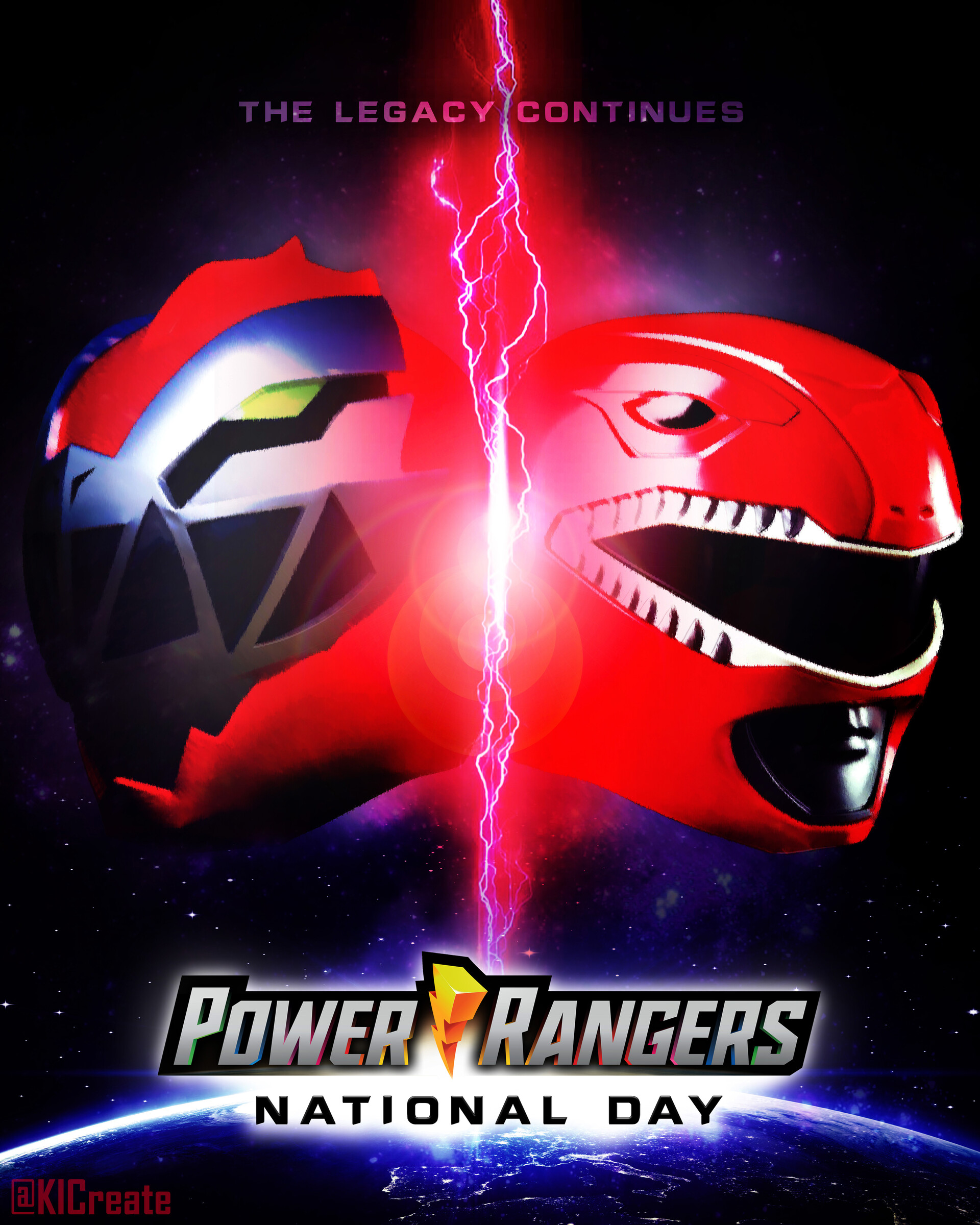 ArtStation - Power Rangers National Day 2020