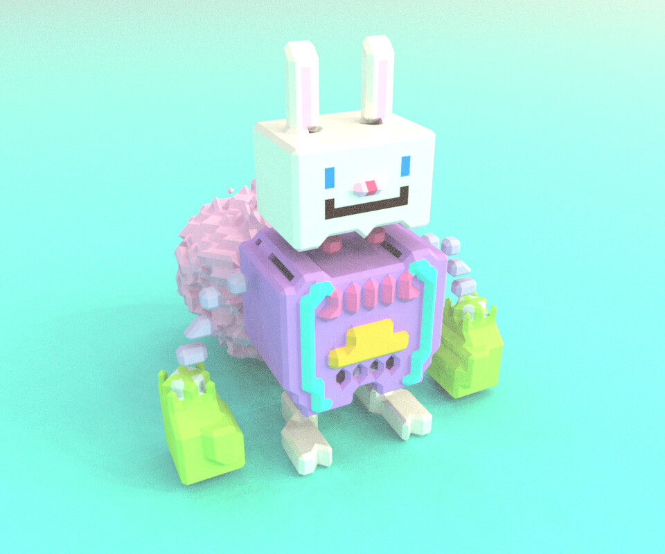 ArtStation - MagicaVoxel (2018)
