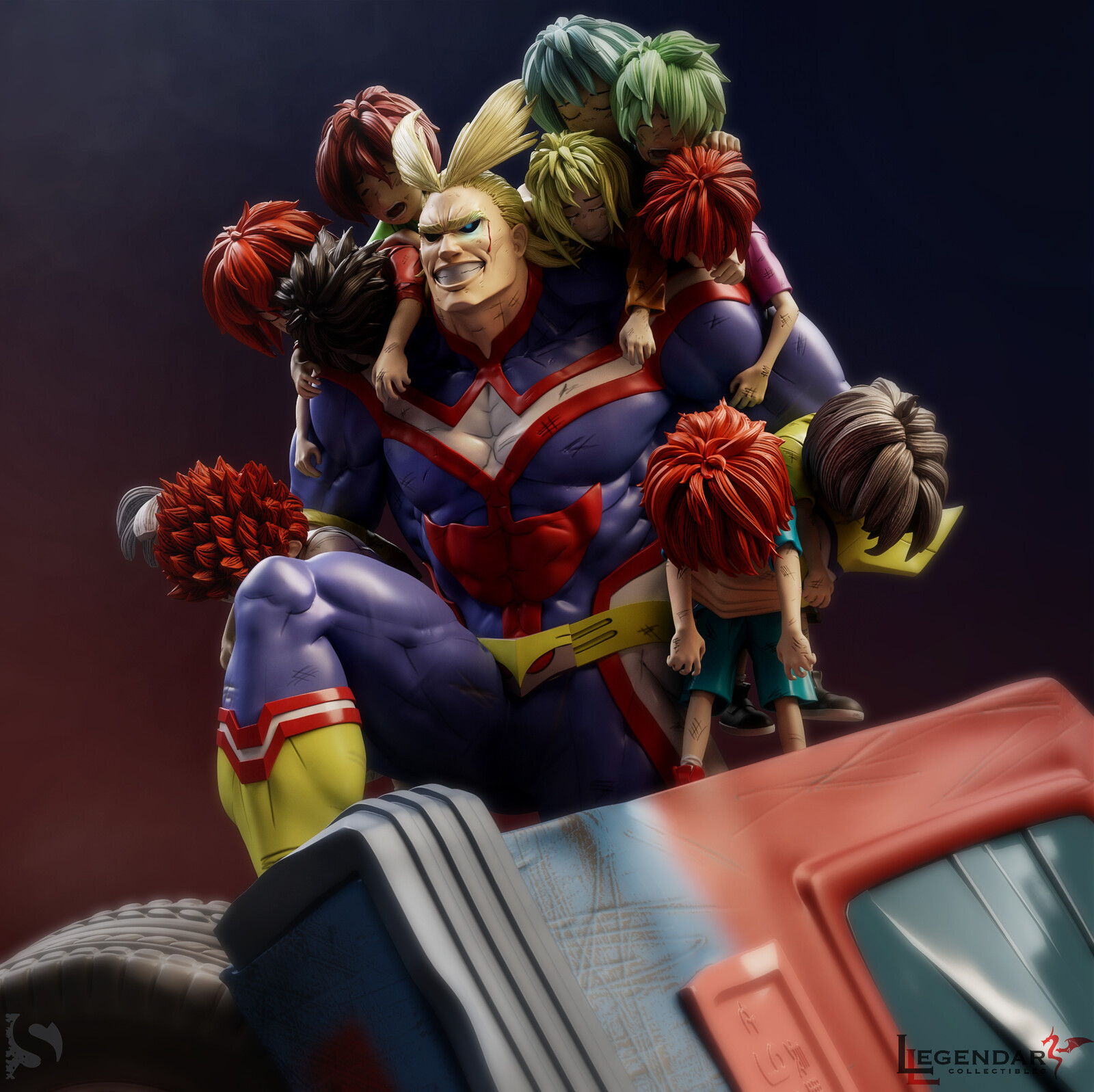 Subhratim Dhar (MoNkEy) - AllMight-My Hero Academia