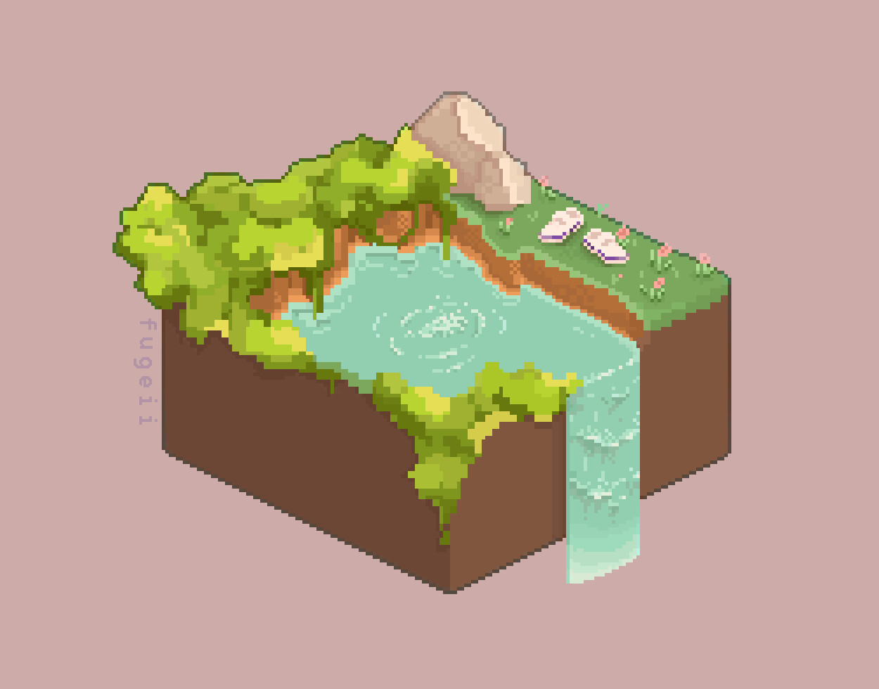 ArtStation - isometric pixel