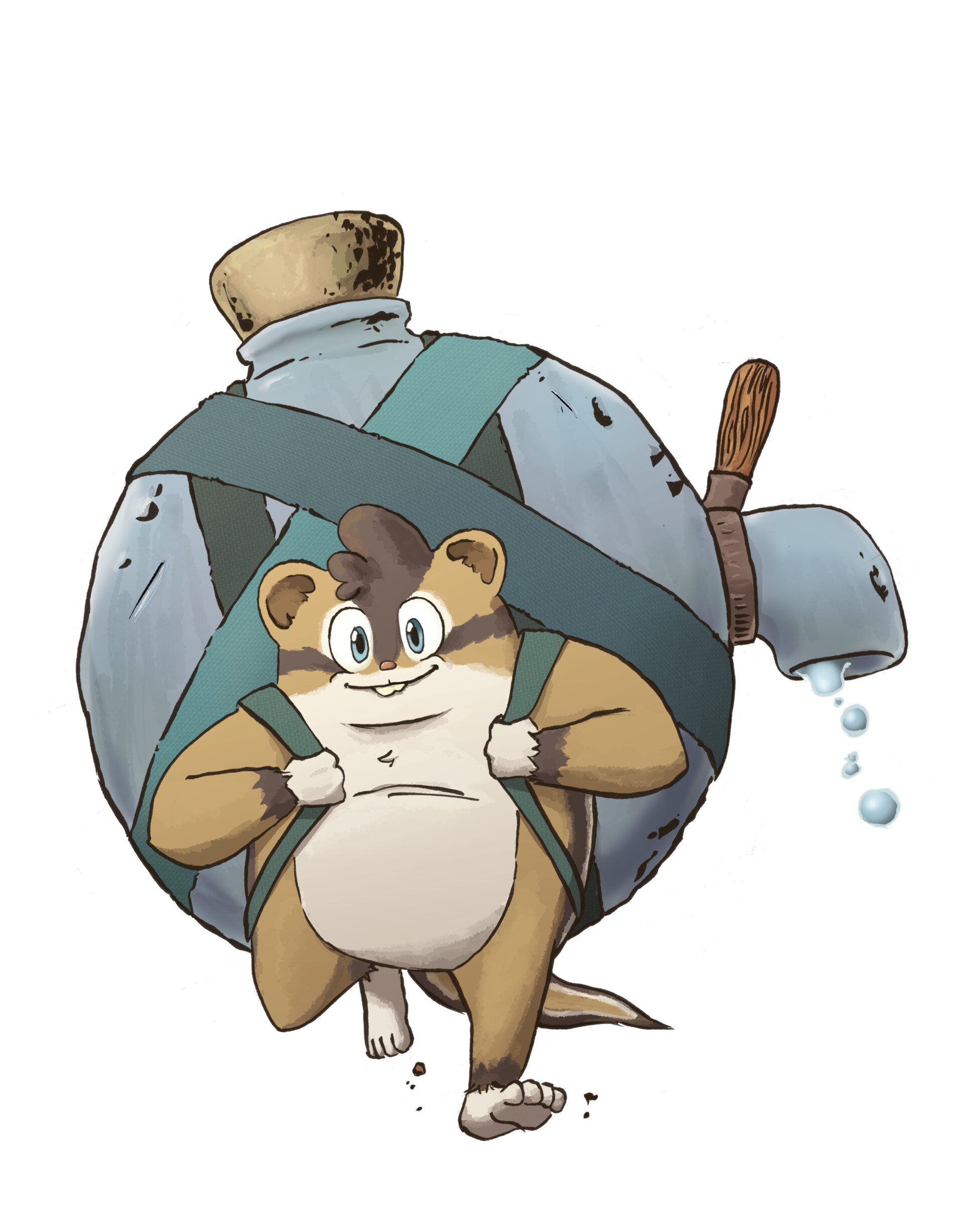 ArtStation - Waterboy- Squirrel Island