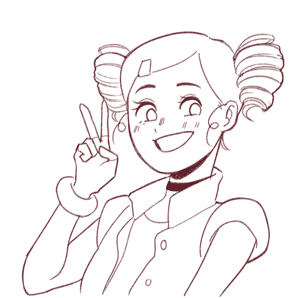 anime powerpuff girl coloring page