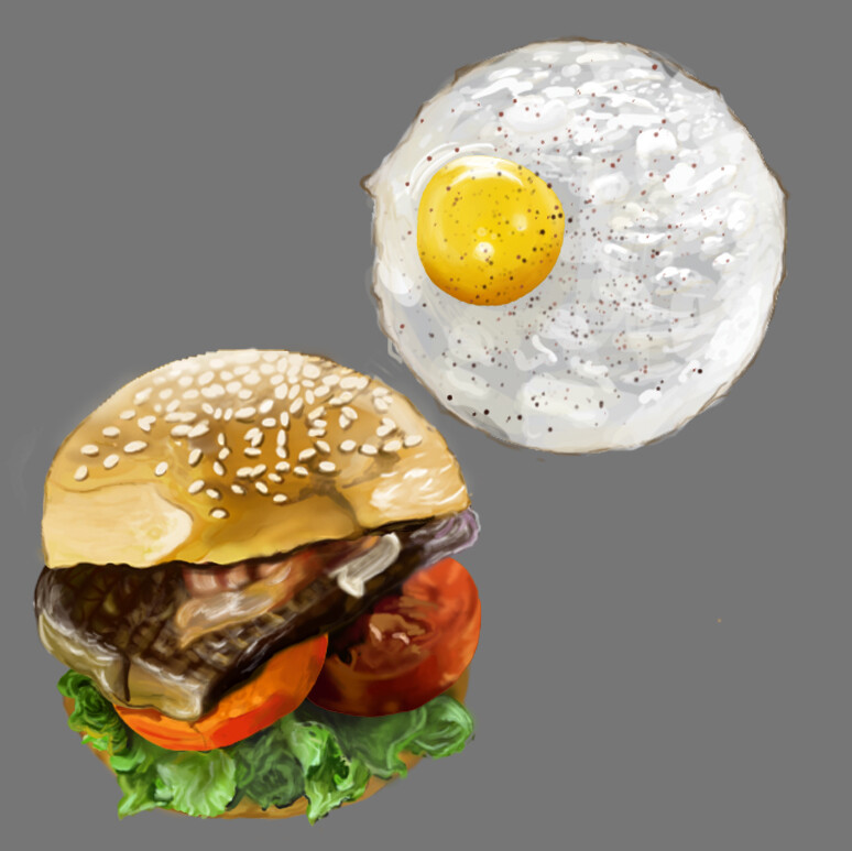 ArtStation - Food Part 1-Digital Painting