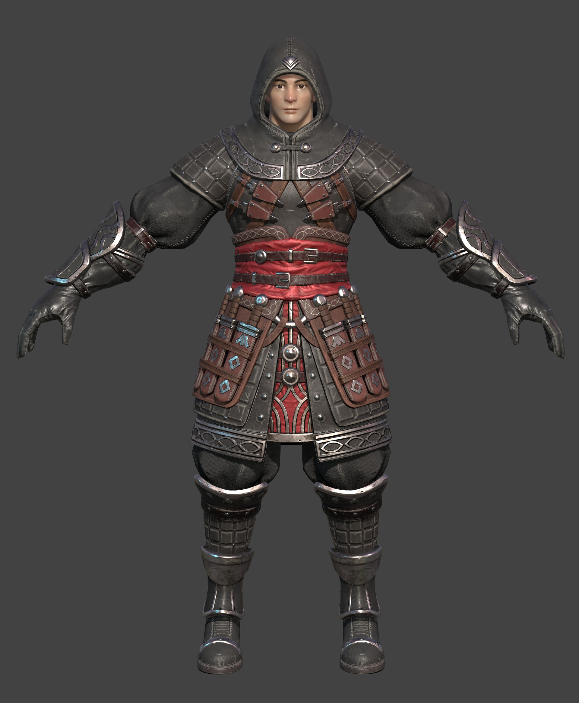 ArtStation - 3D PBR 男角色练习