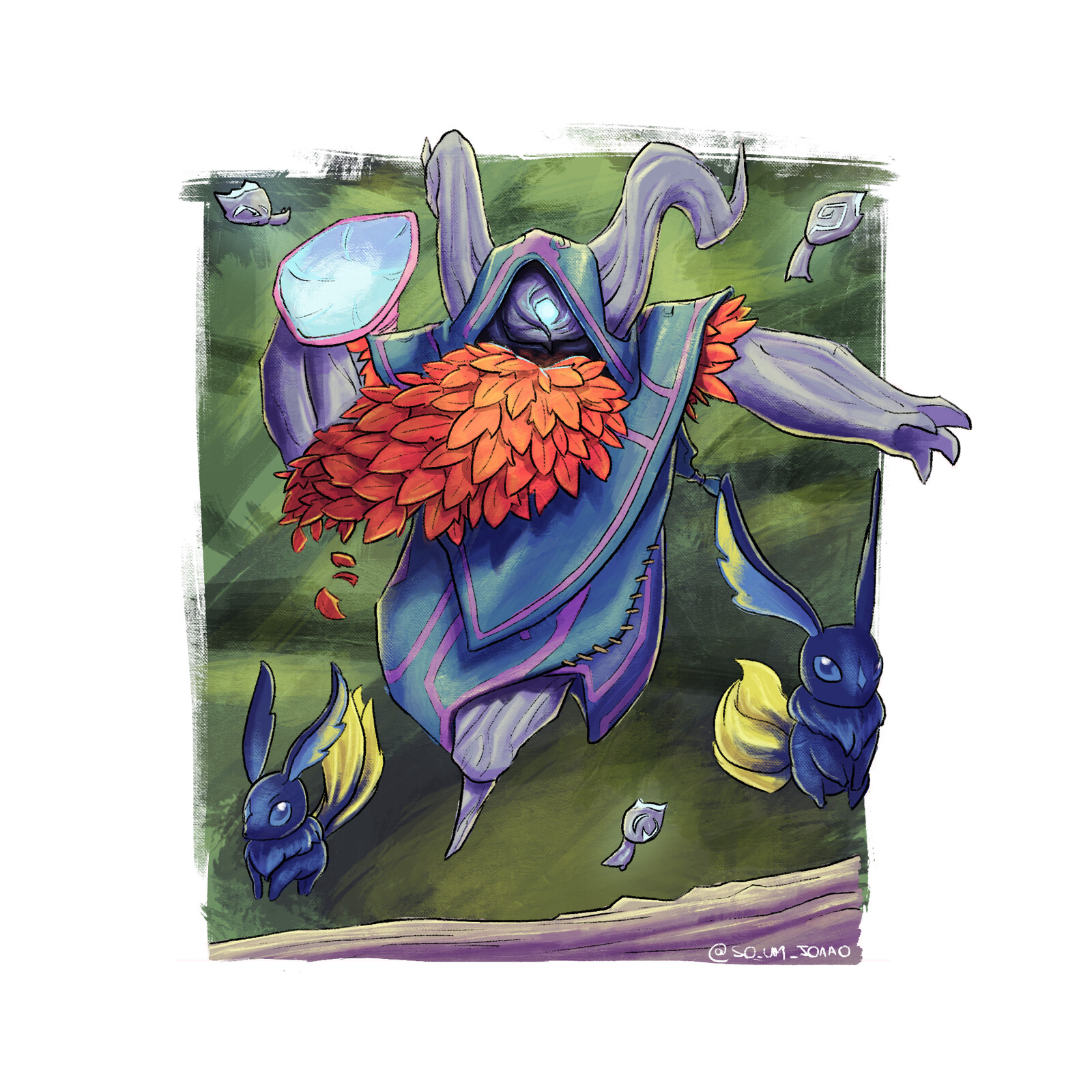 João Vitor Lemos - Bard, the Wandering Caretaker - Fanart