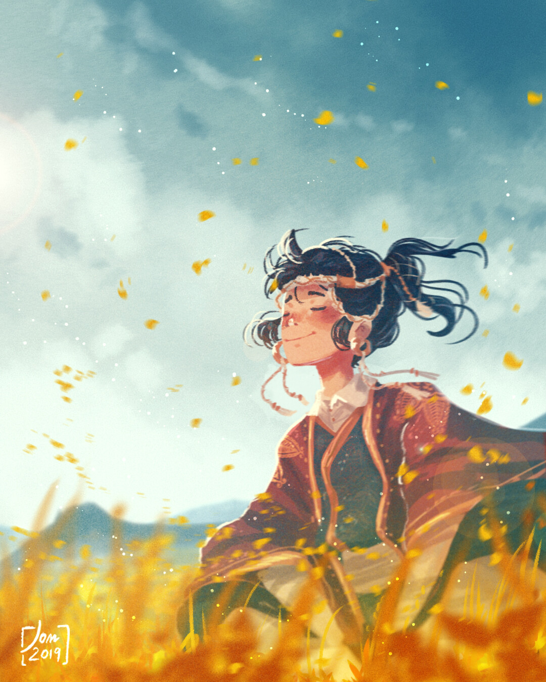 ArtStation - Breath-original Illustration