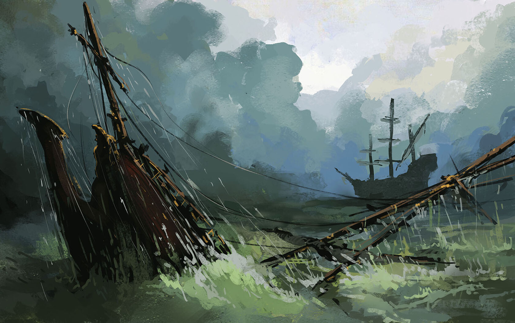 ArtStation - Ship Sketches