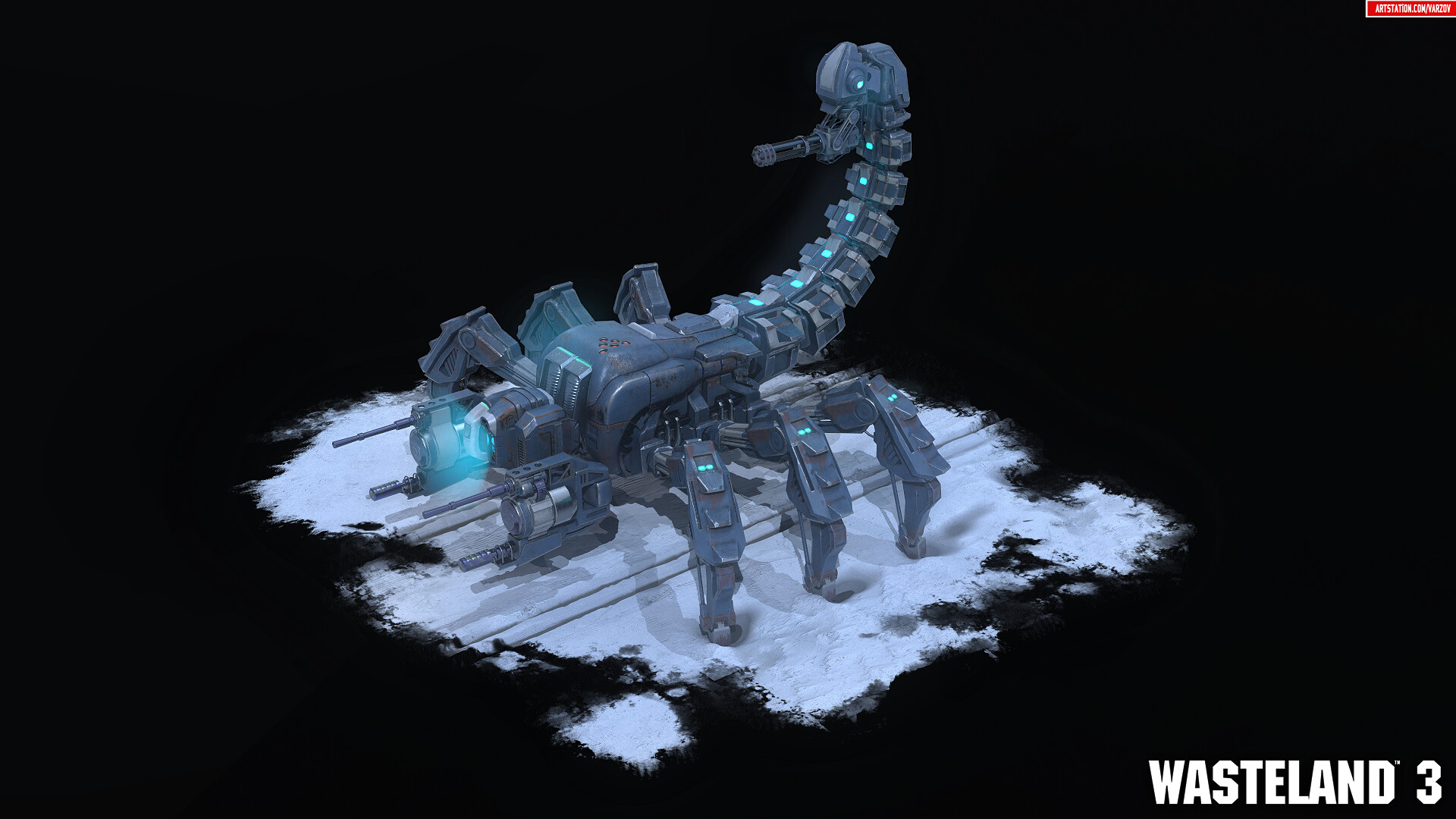 Aleksandre Lortkipanidze - Wasteland 3 assets