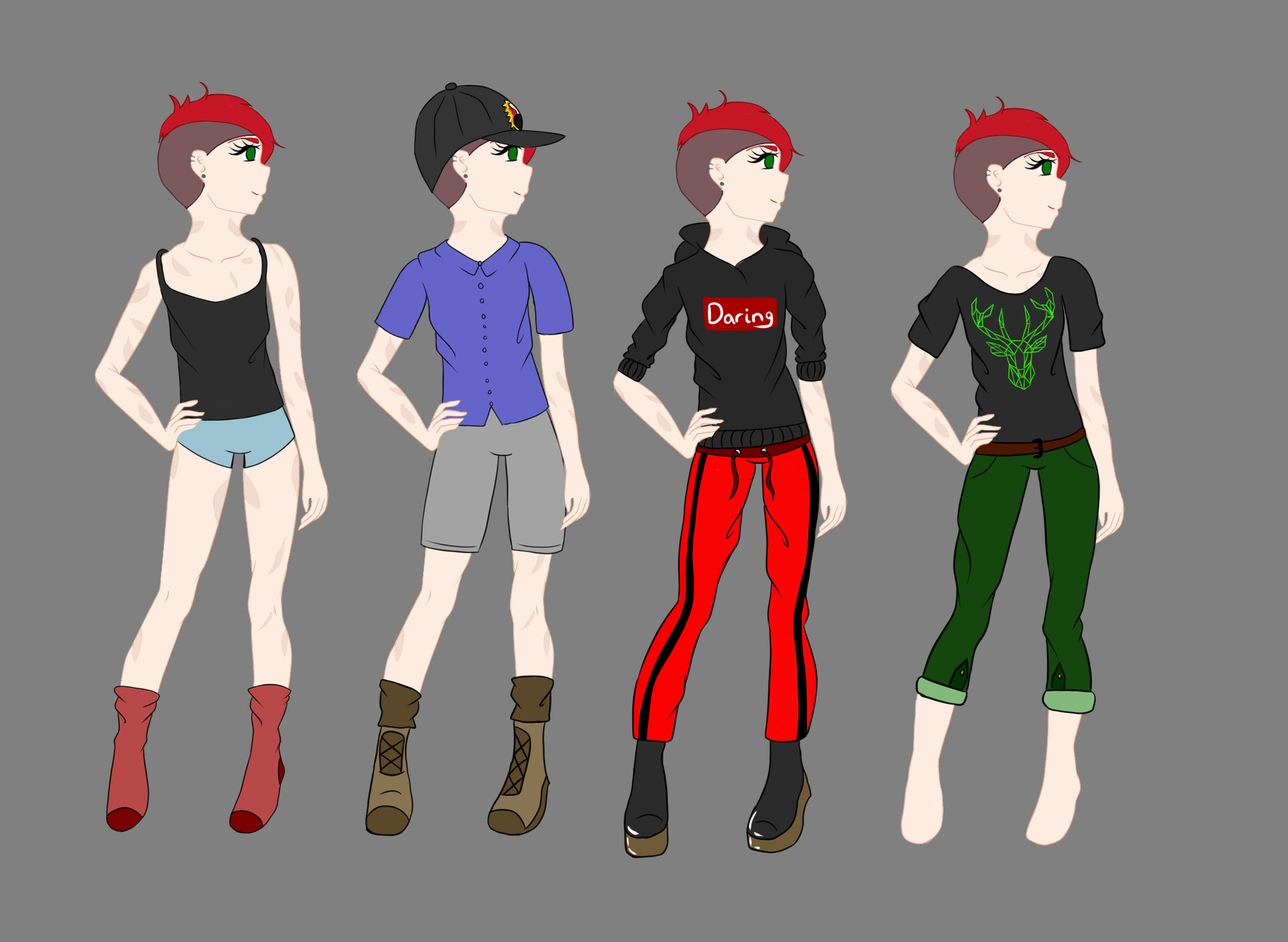 ArtStation - Concept Outfits! [Casual]