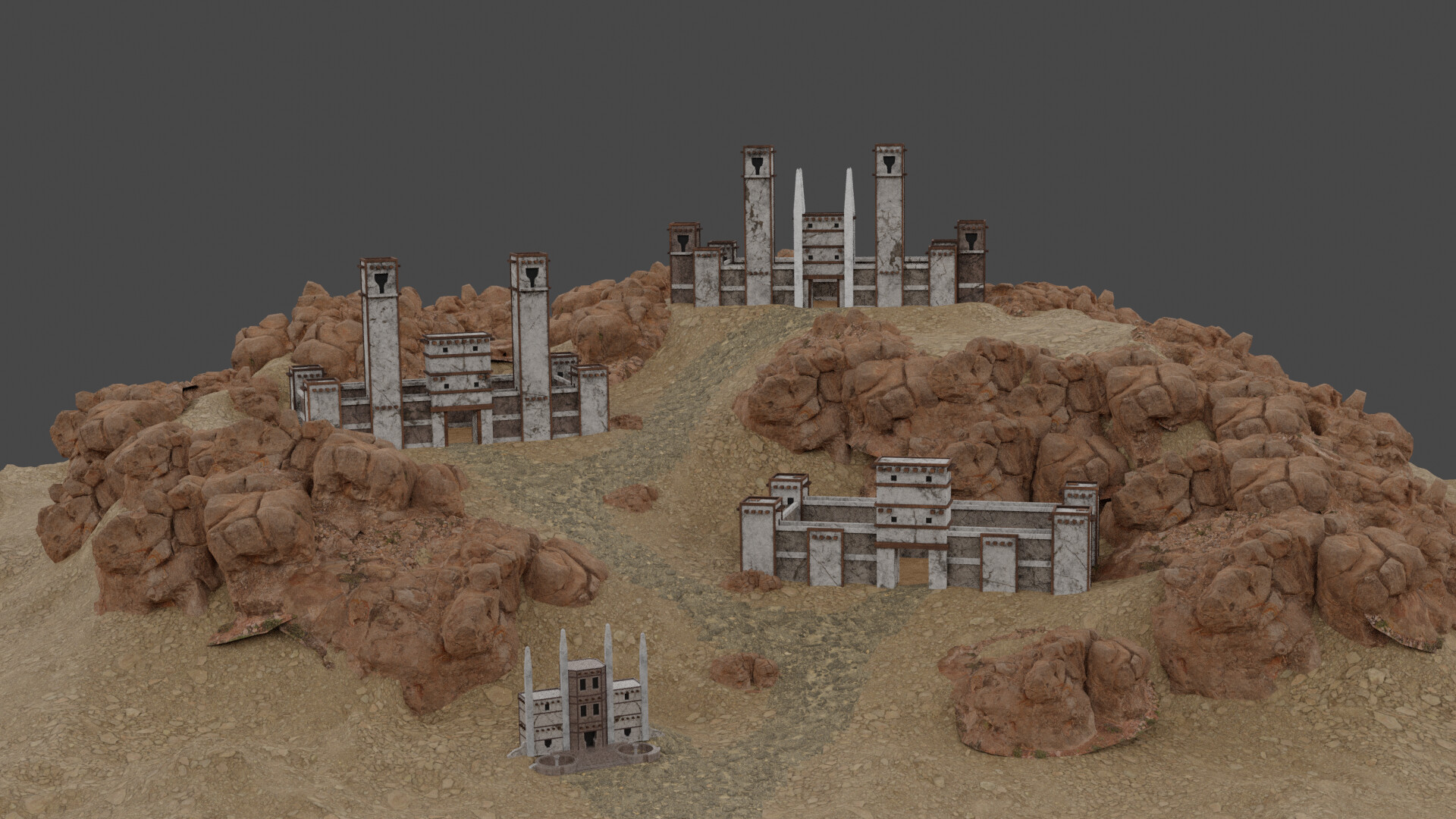 ArtStation - Heroes 3. Town - Citadel. Fort ---> Citadel ---> Castle.