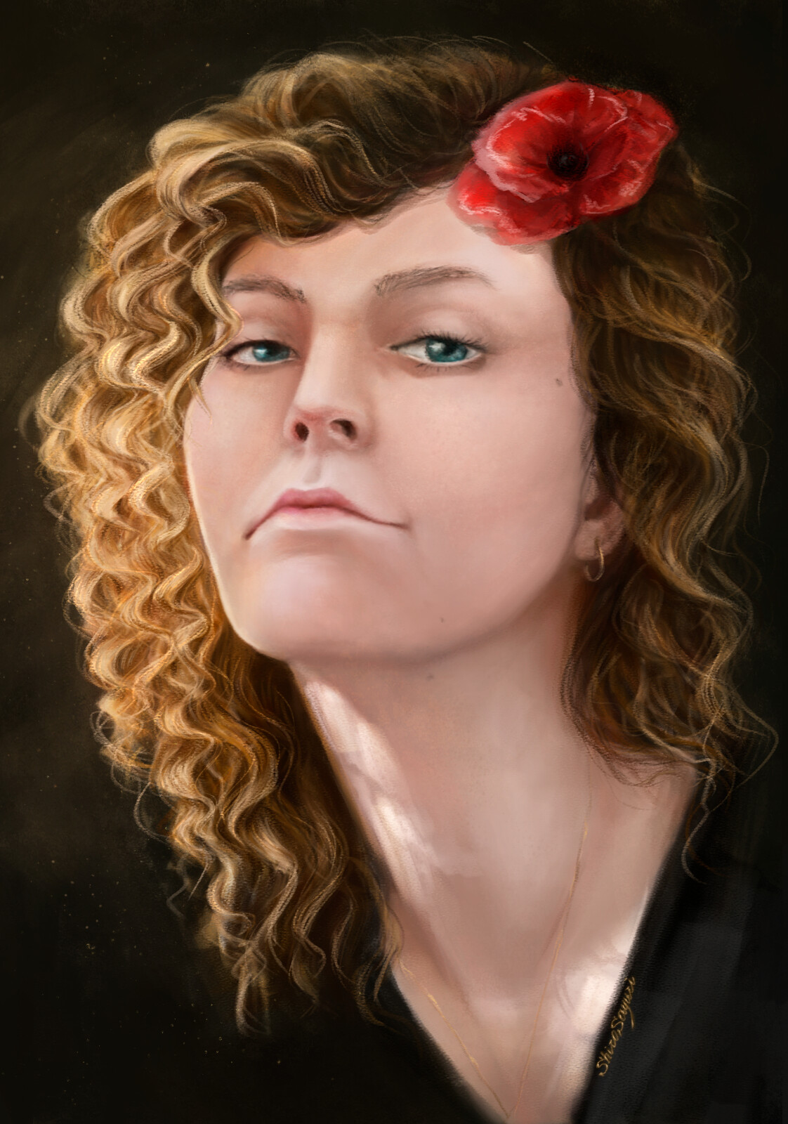 ArtStation - Sunny portrait