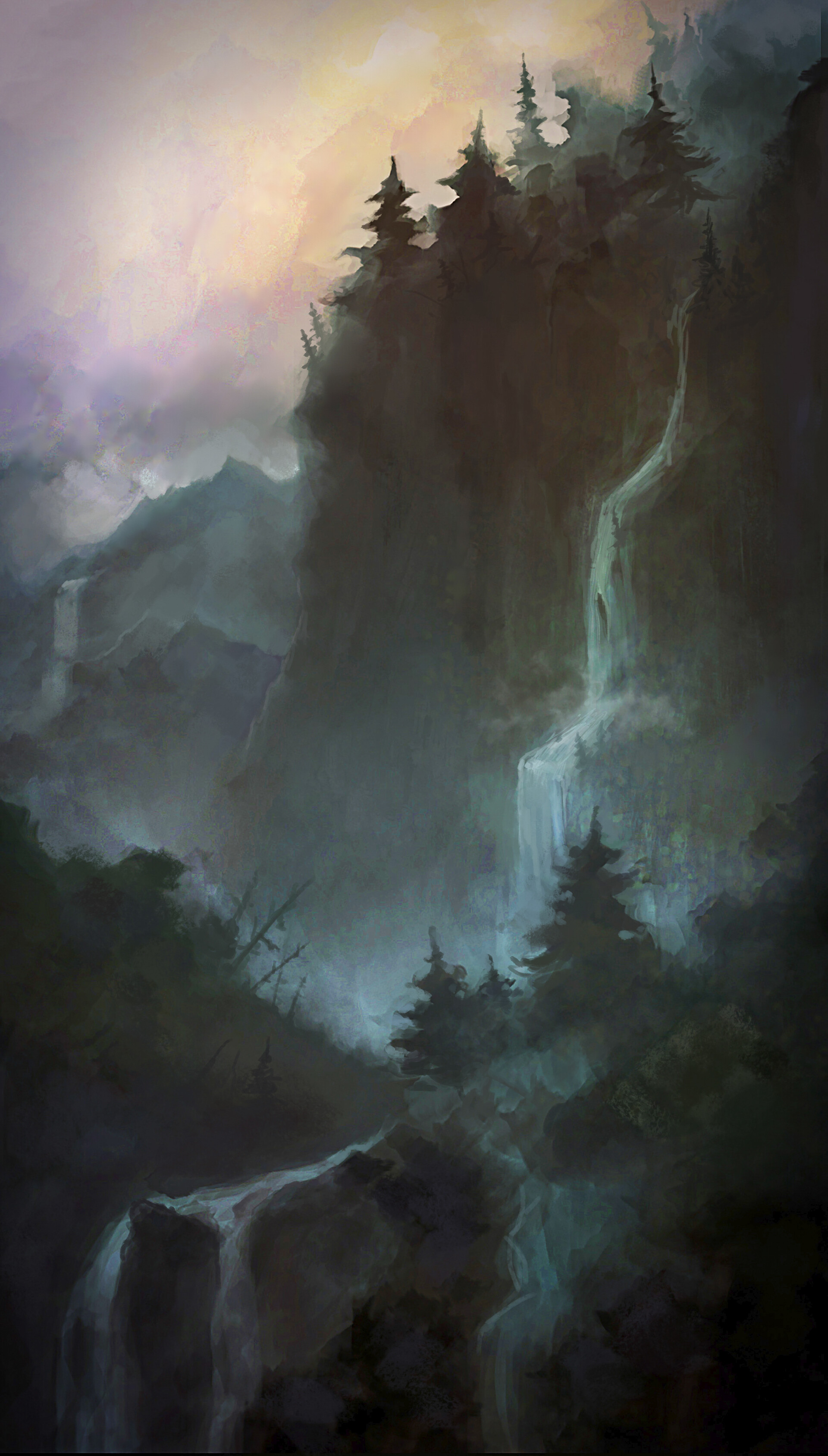 ArtStation - Land of Waterfalls
