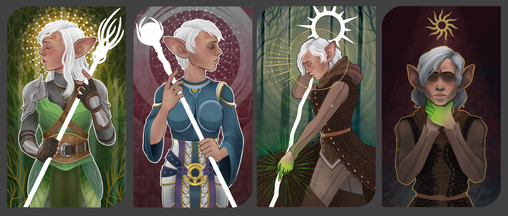 ArtStation - Tarot Card DA Inquisition