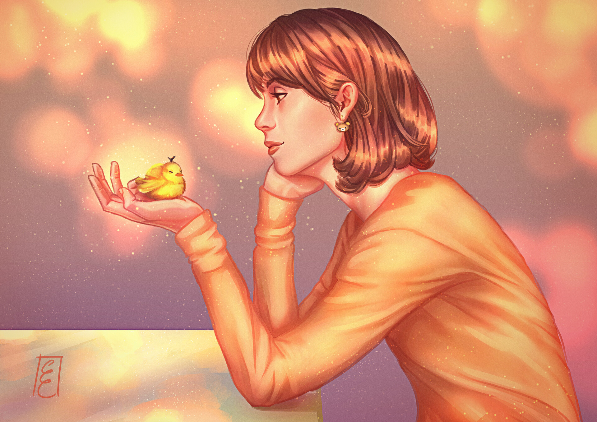 ArtStation - Kaoru & Kiiroitori