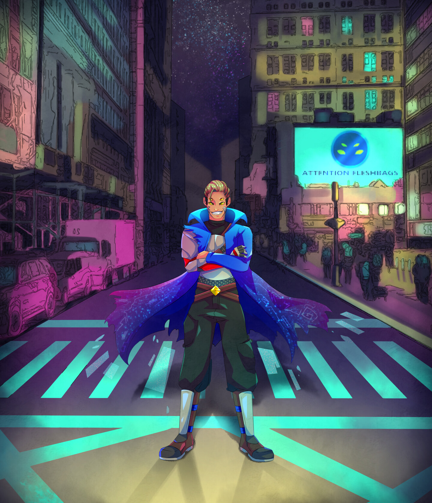 ArtStation - god of tehnnology