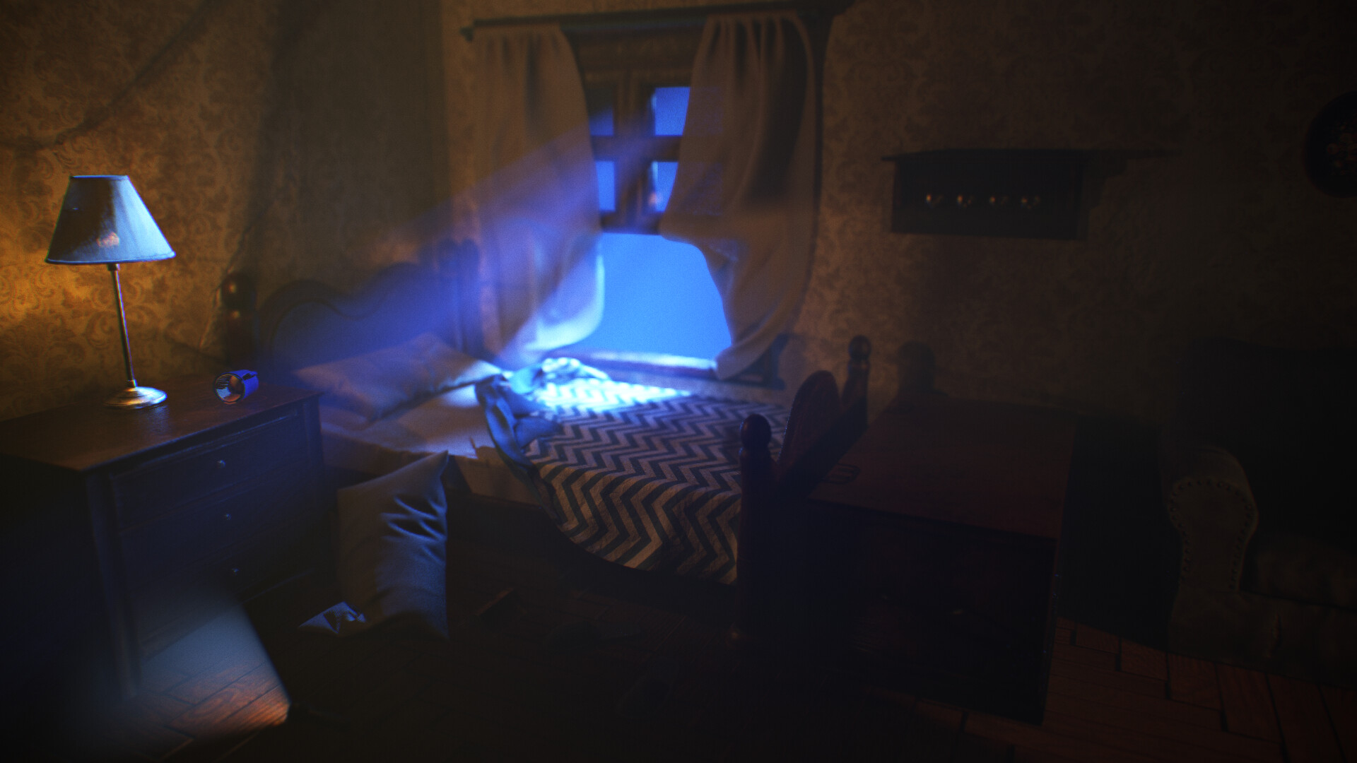 ArtStation - Alien abduction room