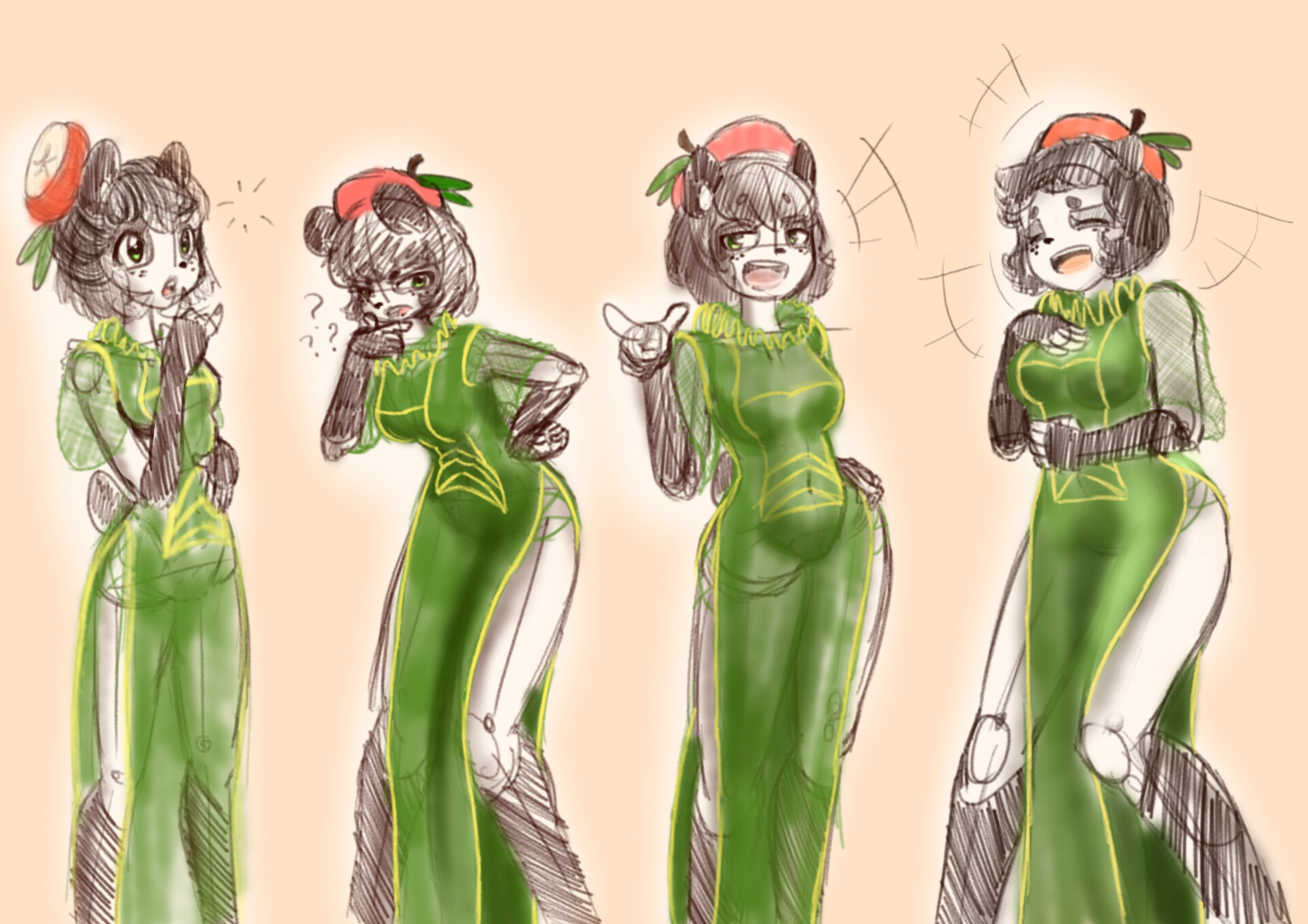 ArtStation - Dressing Up Amelia