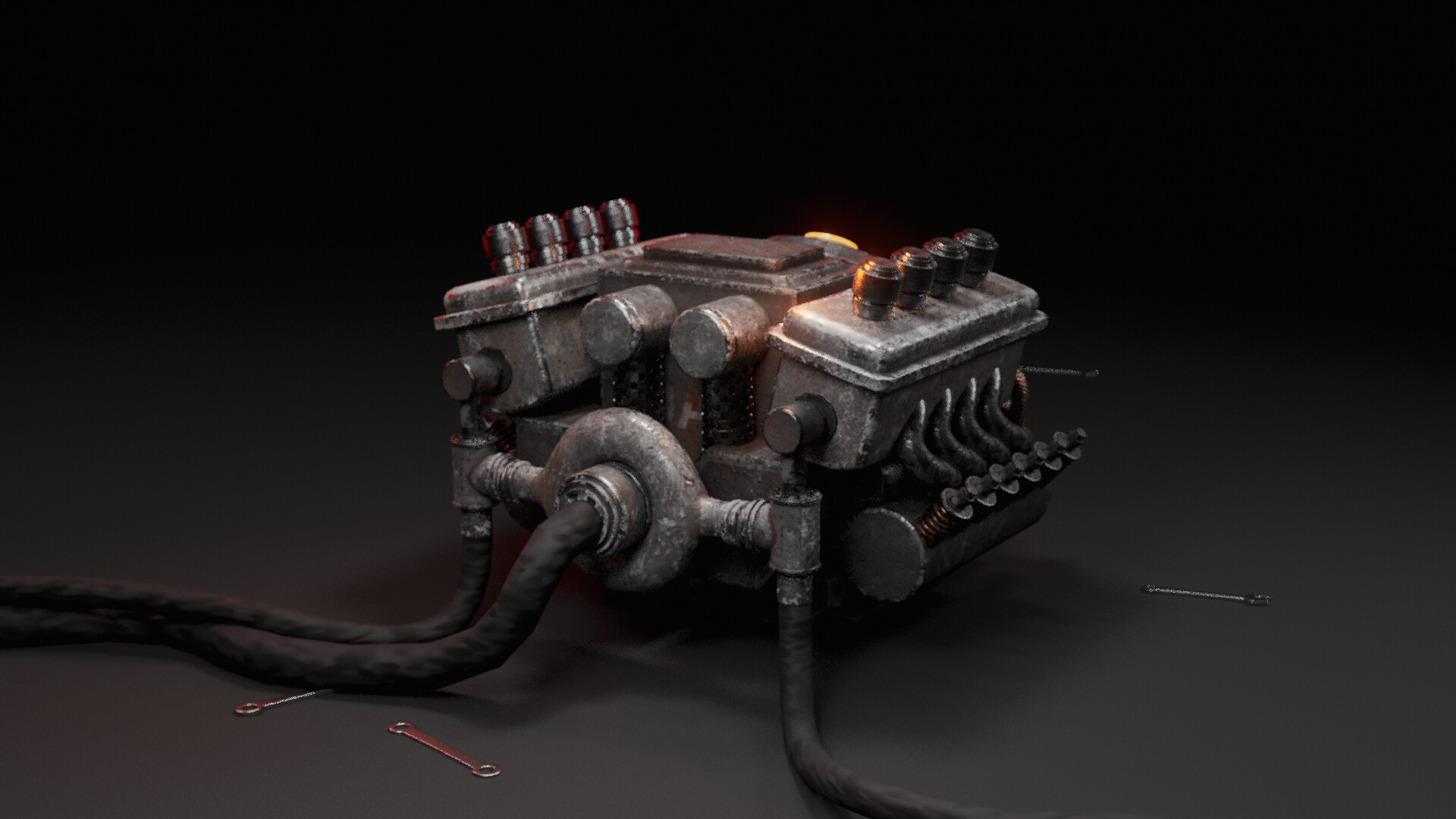 Damon Binstead - Sci fi Asset - Engine Concept