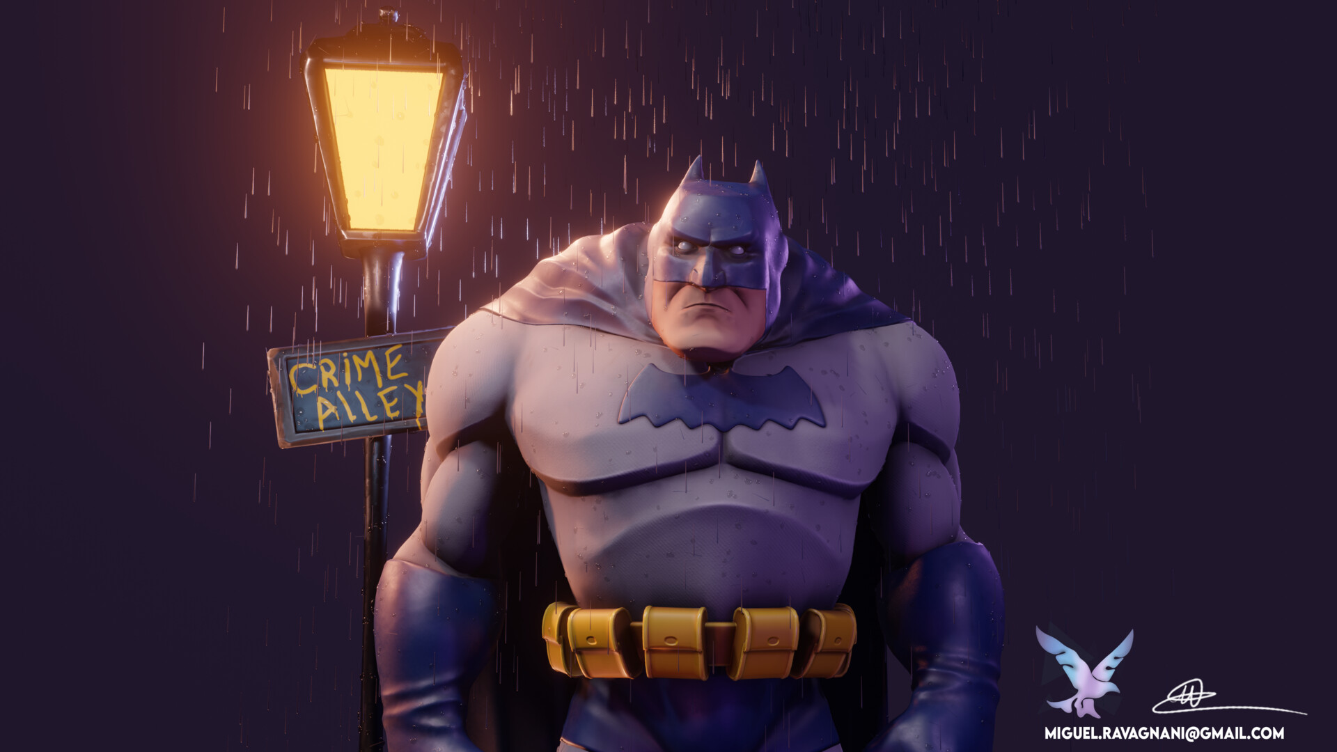 ArtStation - The Batman - Stylized