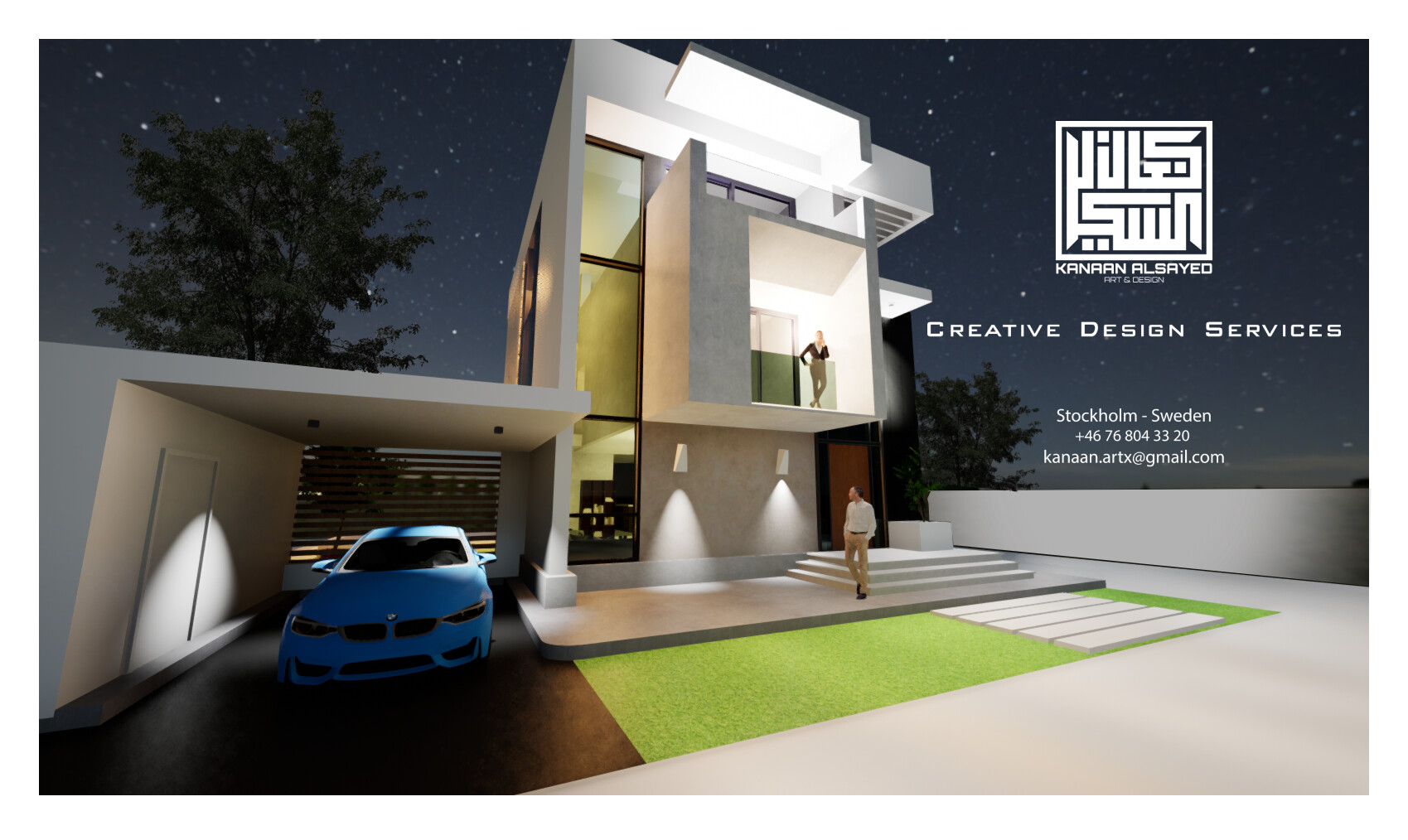 Kanaan - Mini Modern Villa _Concept Design