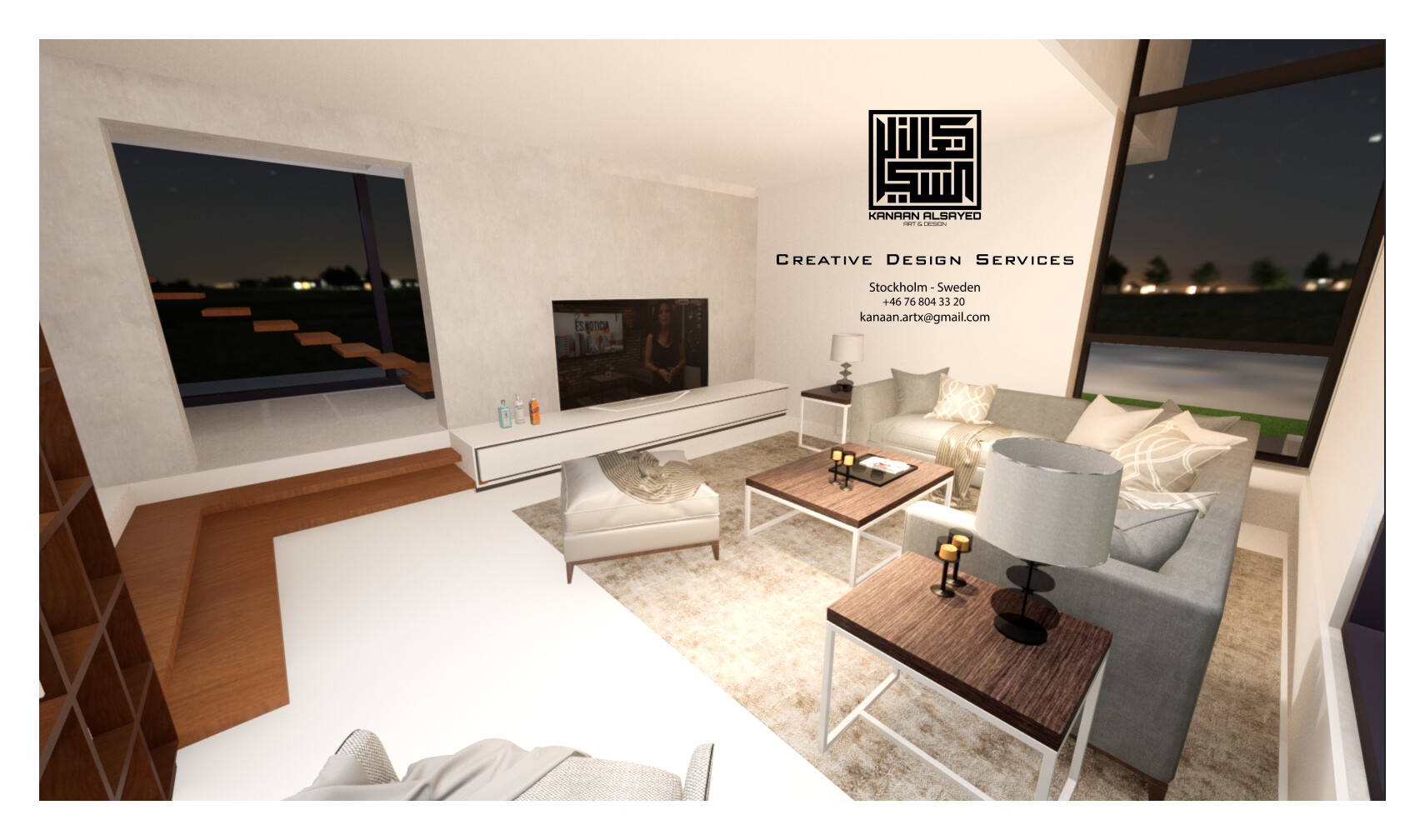 Kanaan - Mini Modern Villa _Concept Design