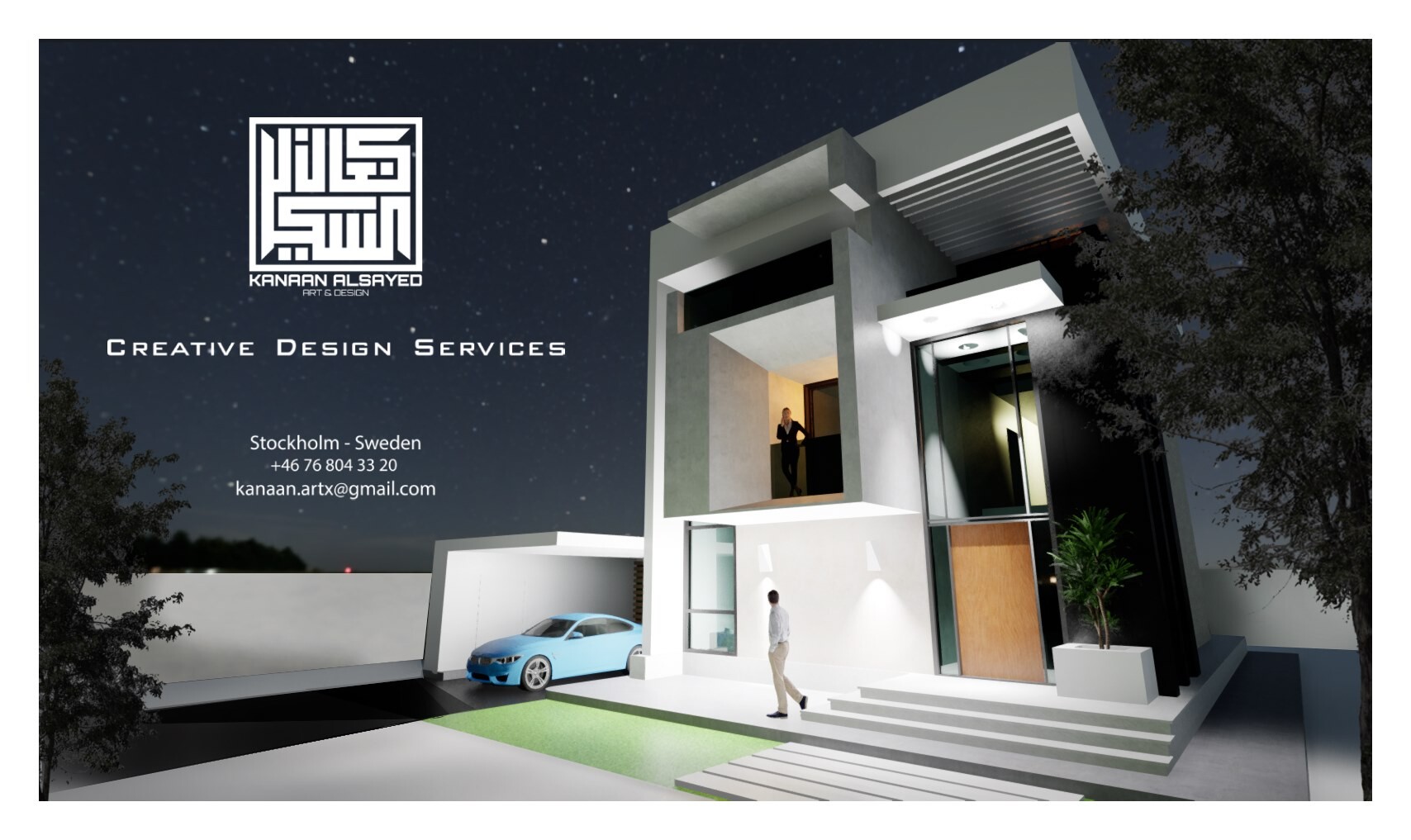 Kanaan - Mini Modern Villa _Concept Design