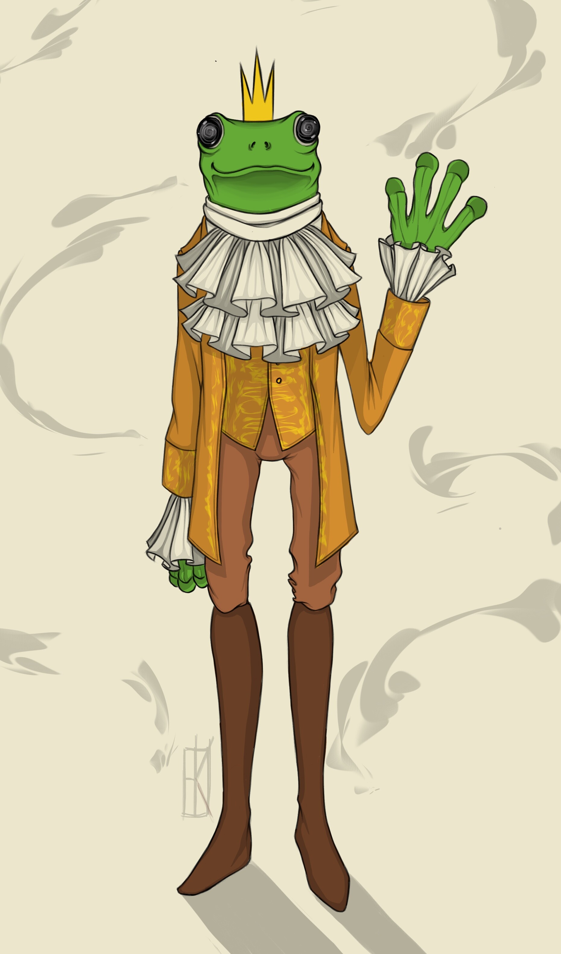 ArtStation - Frog prince