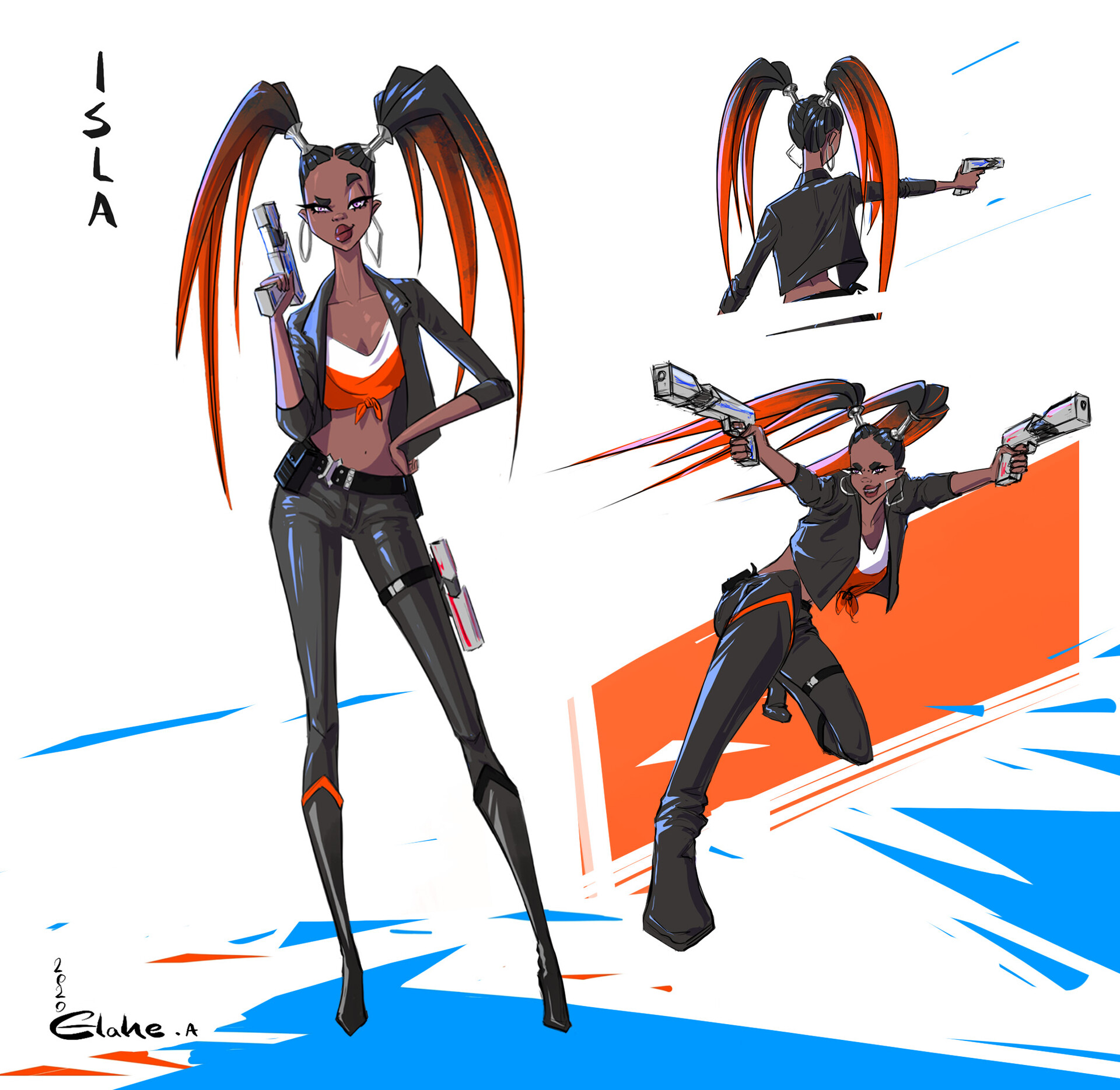 ArtStation - Isla (Brave Character)