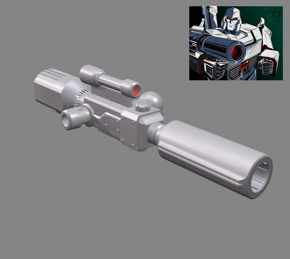 ArtStation - Megatron's Gun
