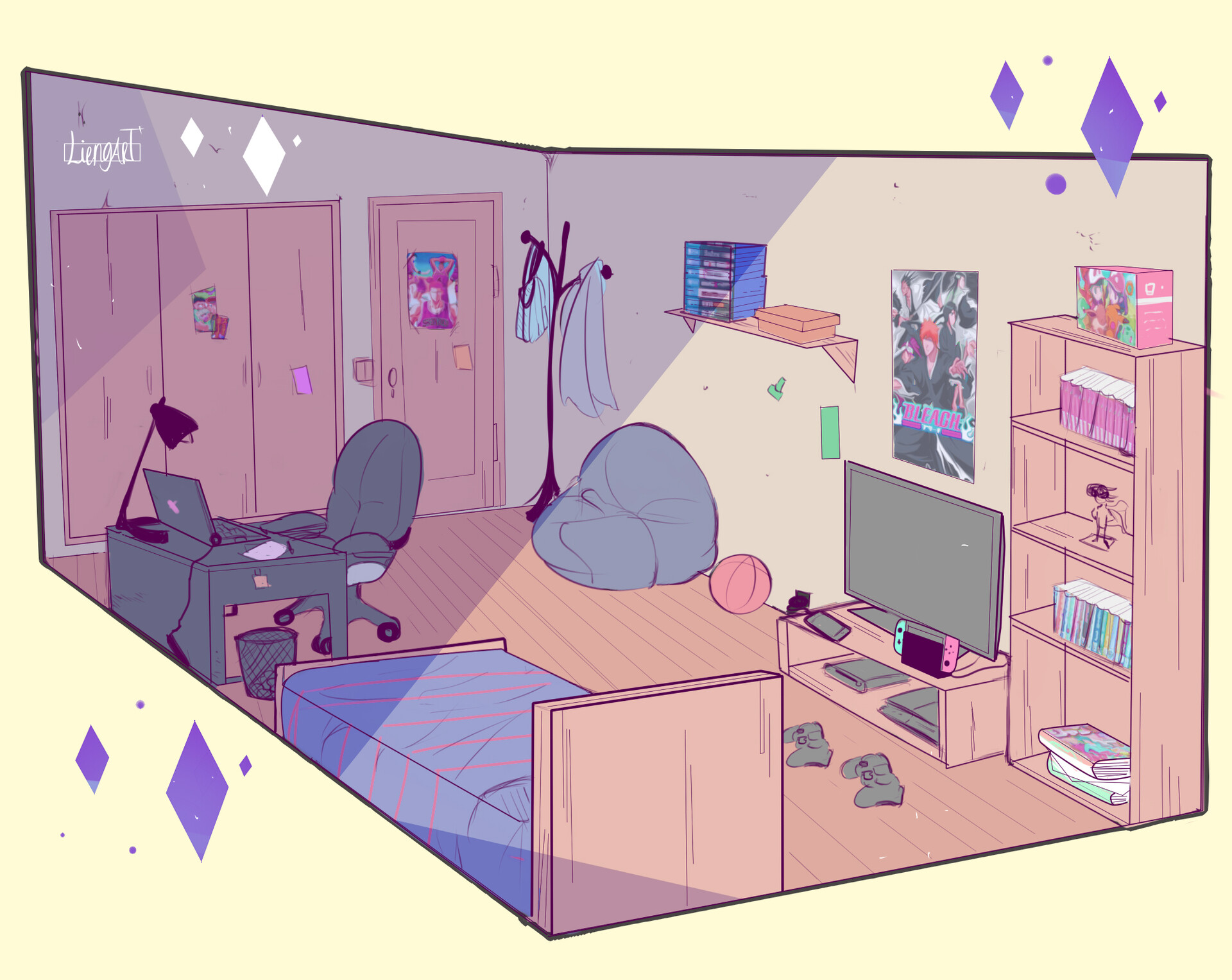 ArtStation - Room Concept Art