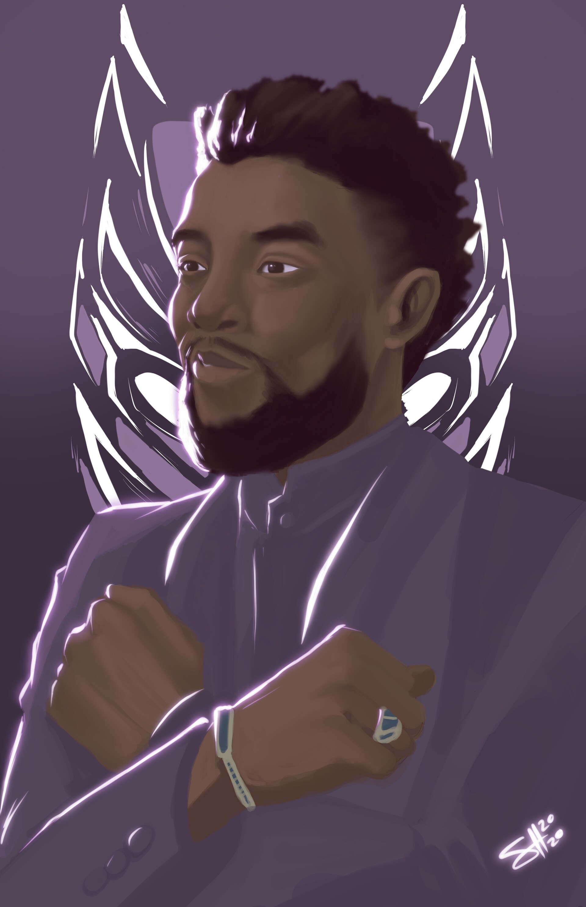 ArtStation - Chadwick Boseman