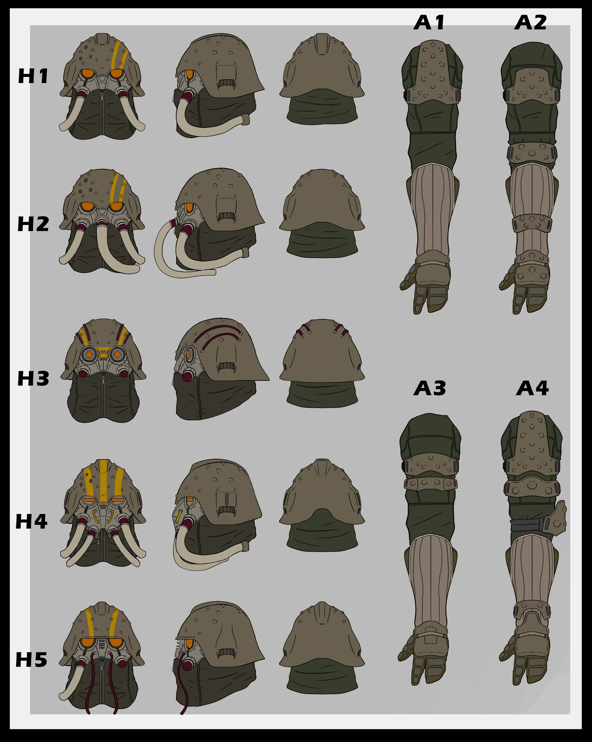 Paul Sendro - Hazardous Environment Trooper Concept