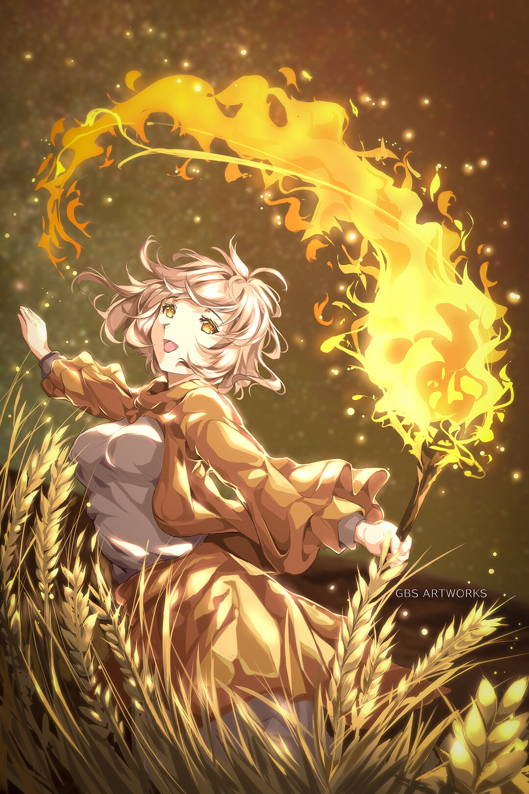 ArtStation - Commissioned Artwork - Fire flies