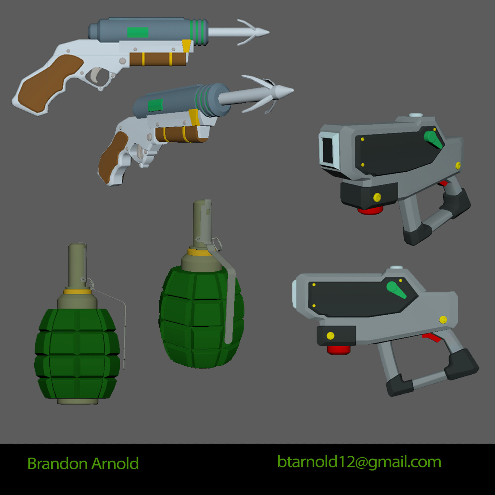 Brandon Arnold - UA props and weapons