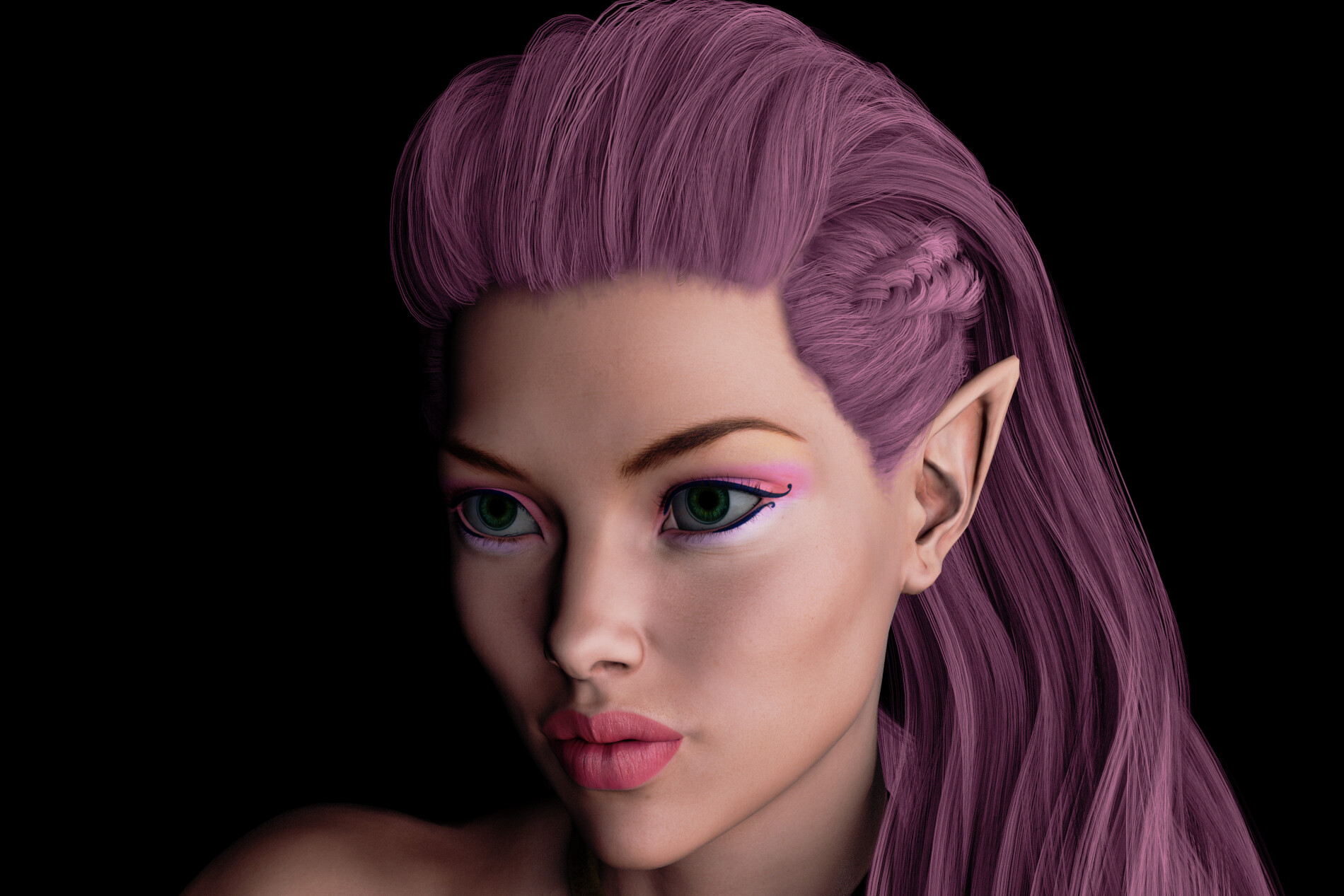 ArtStation - PIXIE CHARACTER : OCTANE , NO POST PROCESSING