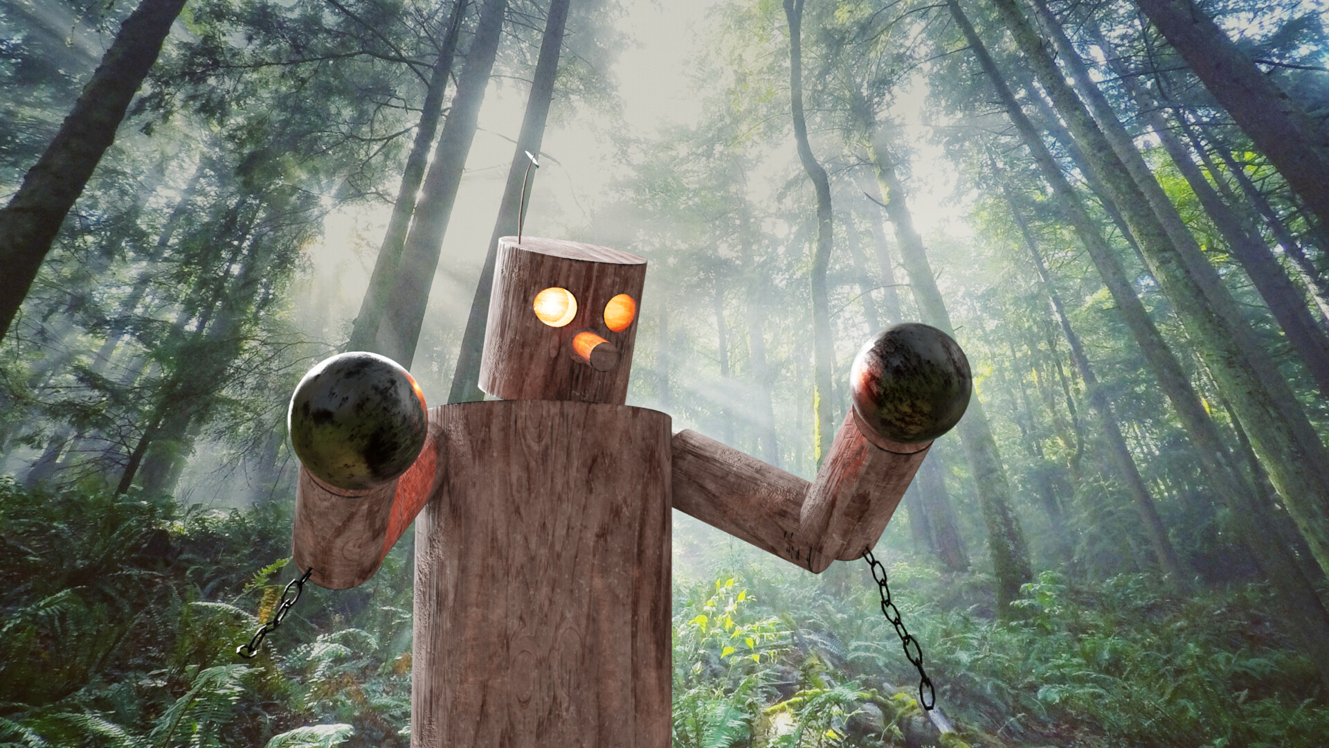 ArtStation - Mokujin Awakens