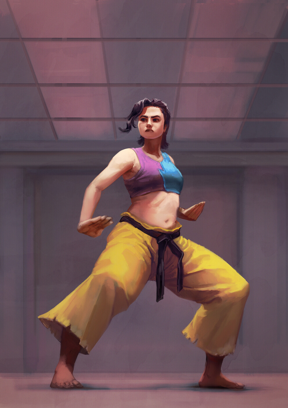 ArtStation - Anna Saito's workout