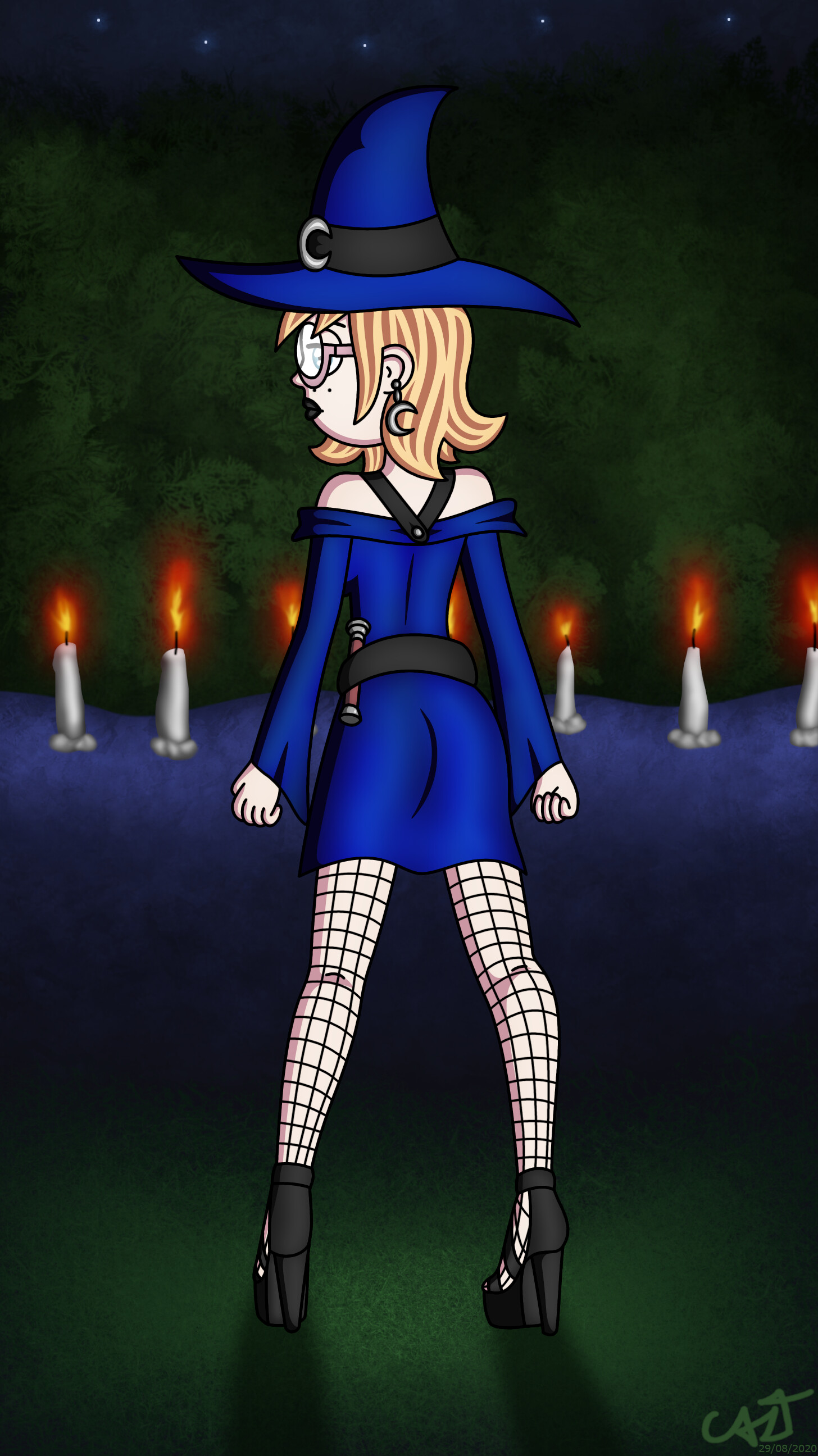 ArtStation - Lotte the gothic witch 2